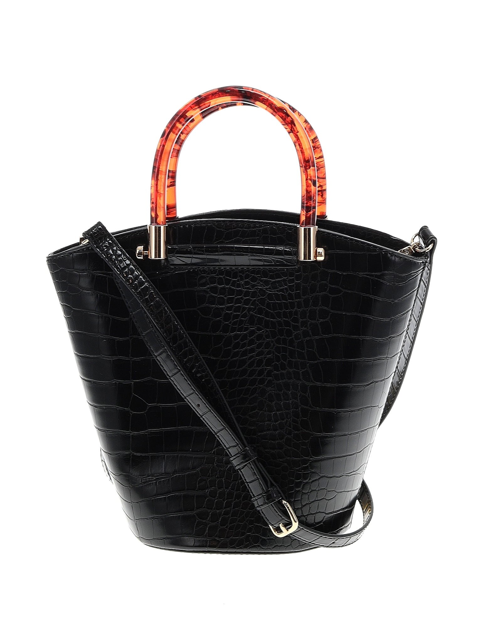 Moda Luxe 100% Polyurethane Black Satchel One Size - 76% off | ThredUp