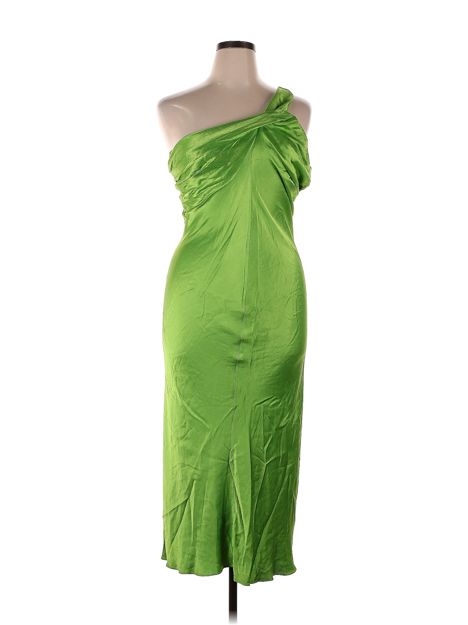 Bec & Bridge 100% Viscose Solid Green Moon Dance Gown Size 14 (UK) - 75 ...