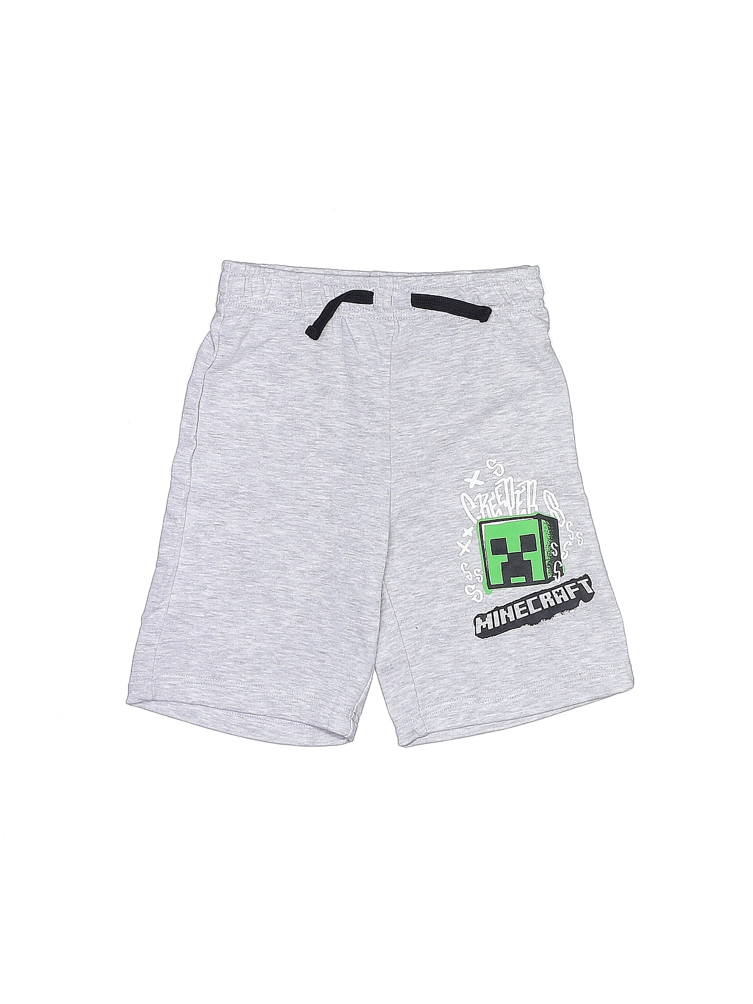 Minecraft Marled Gray Shorts Size 7 - 14% off | thredUP