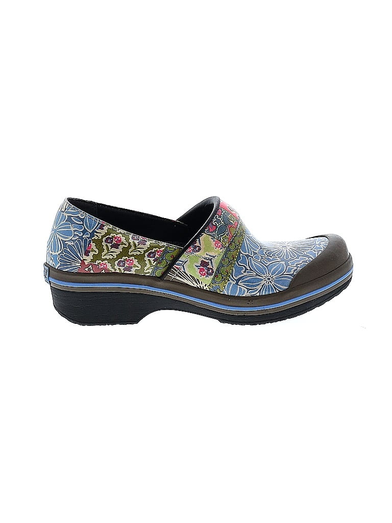 Dansko Multi Color Blue Mule/Clog Size 39 (EU) - 59% off | ThredUp