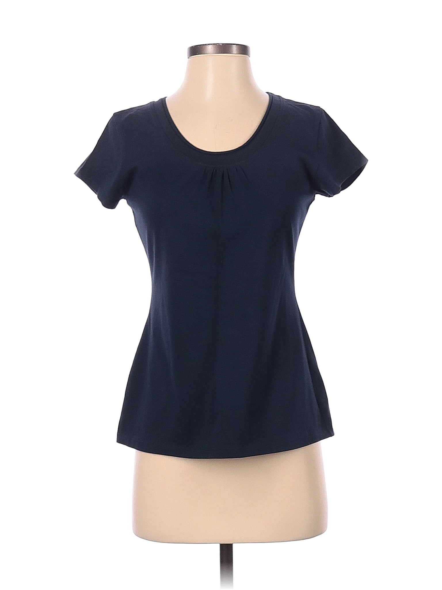Assorted Brands Navy Blue Short Sleeve Top Size S - 64% off | thredUP
