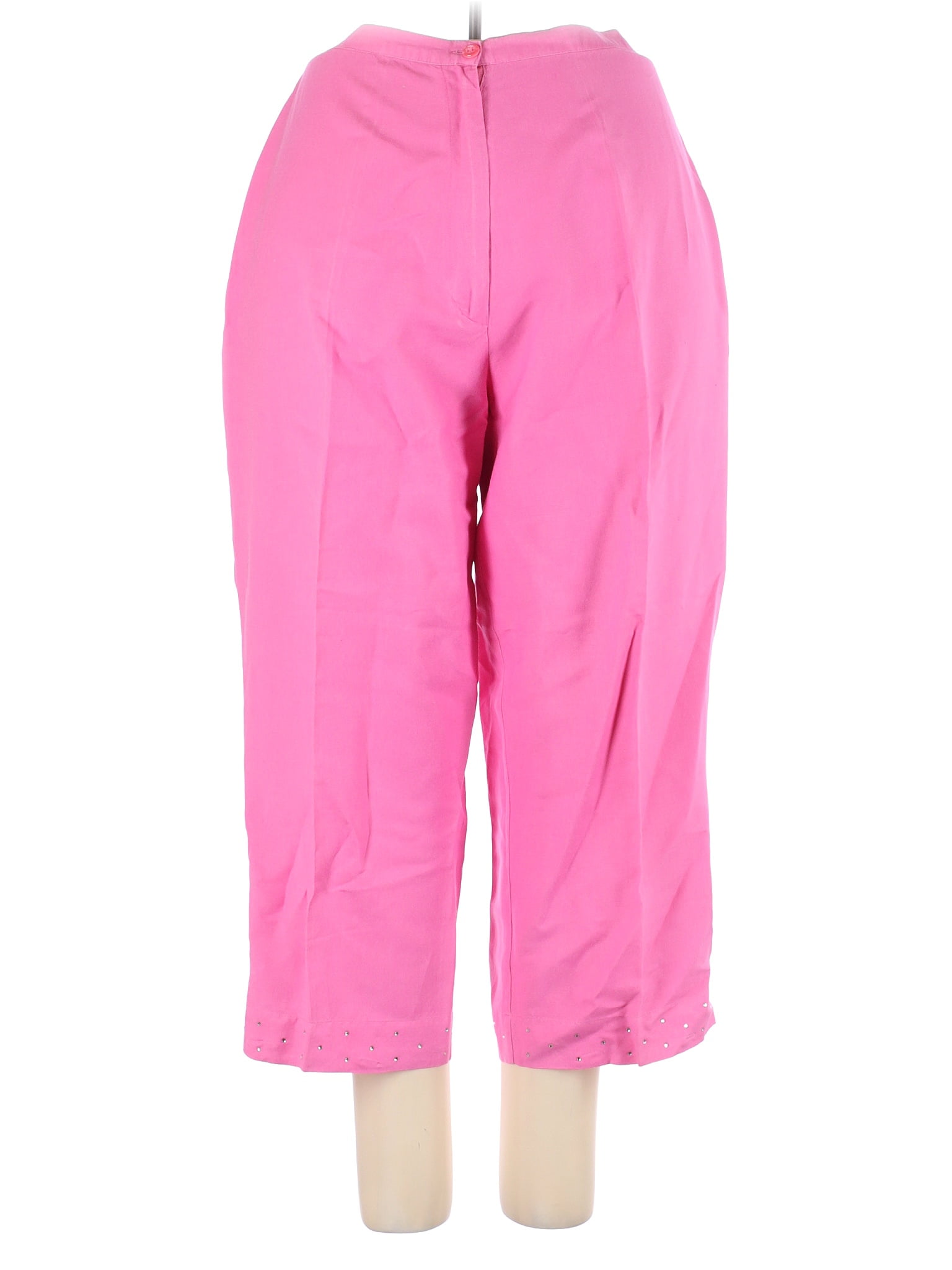 Assorted Brands Solid Pink Dress Pants Size 20 (Plus) - 53% off | thredUP