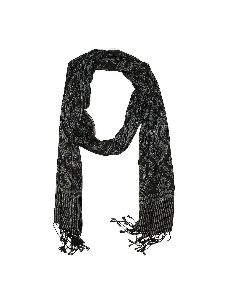 Unbranded Aztec Or Tribal Print Black Scarf One Size - 52% off | thredUP