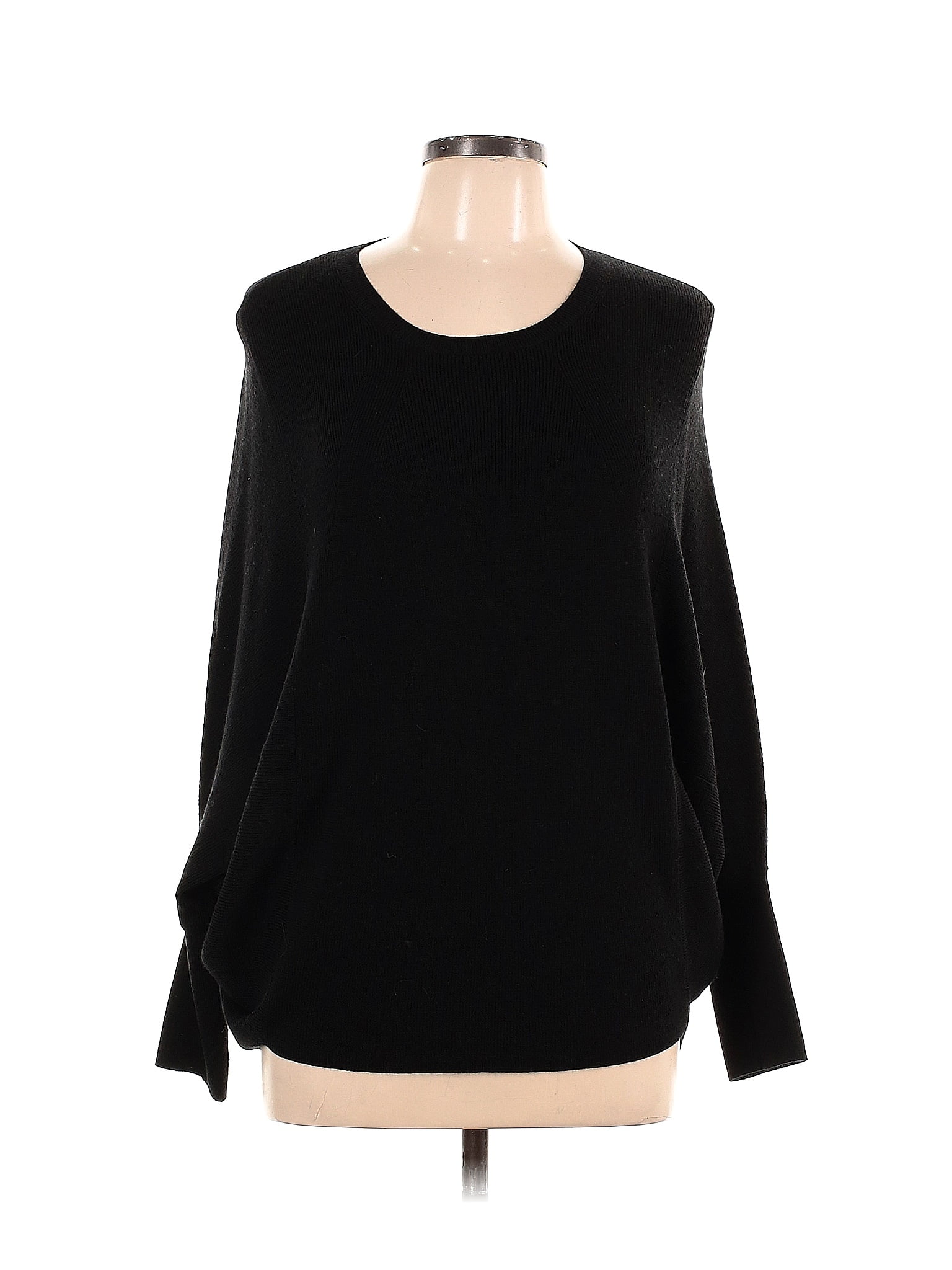 Club Monaco Color Block Solid Black Pullover Sweater Size L - 78% off ...