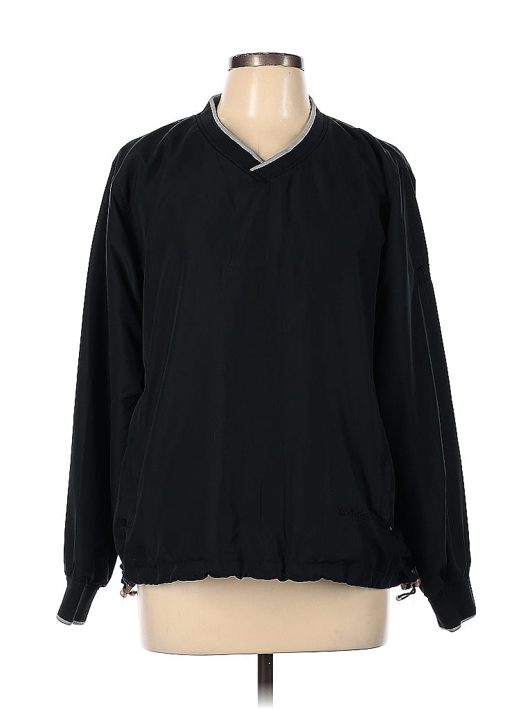 Cabela's 100% Polyester Black Jacket Size L - 77% off | ThredUp