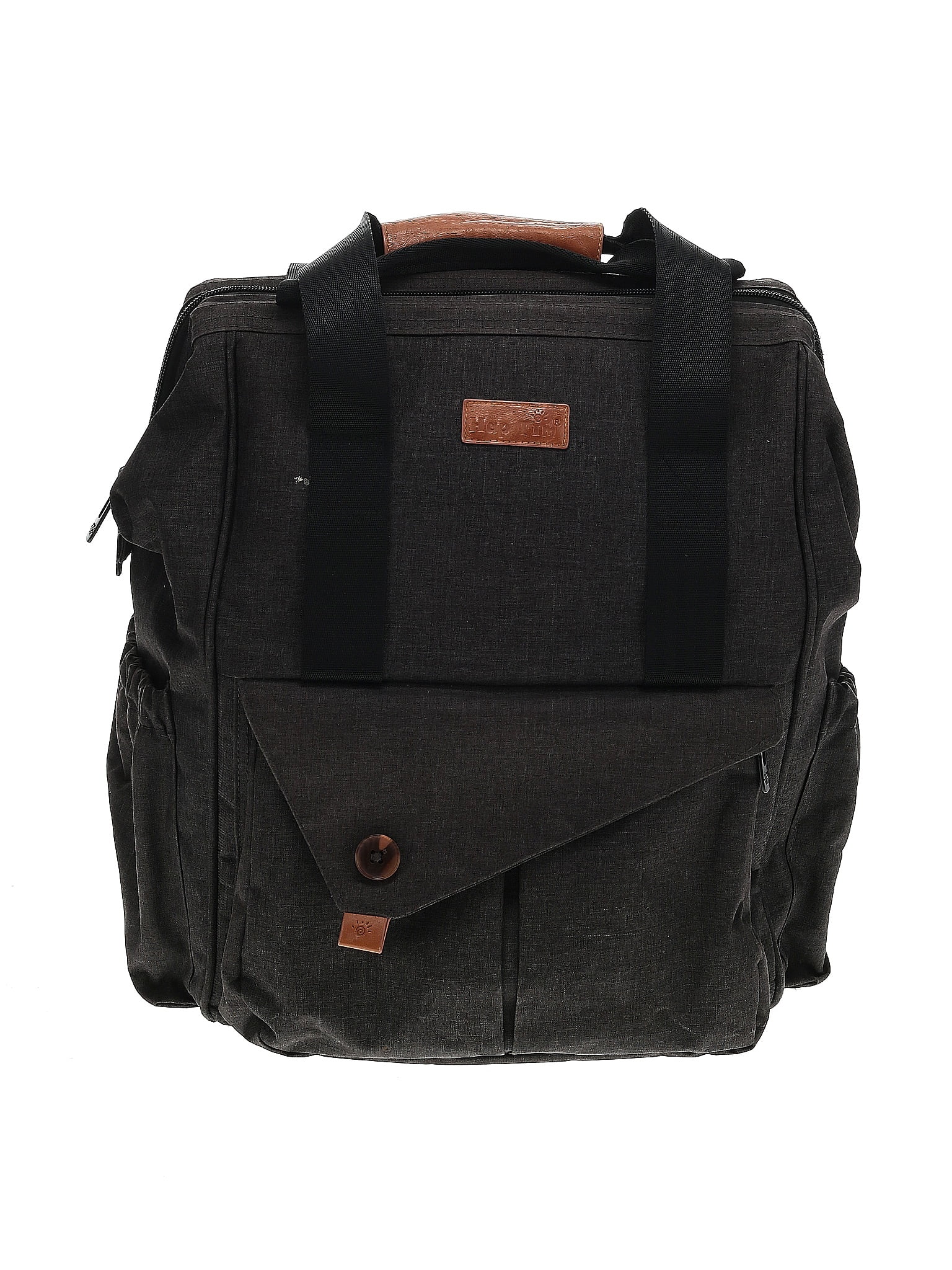 Assorted Brands Solid Black Backpack One Size - 49% off | thredUP