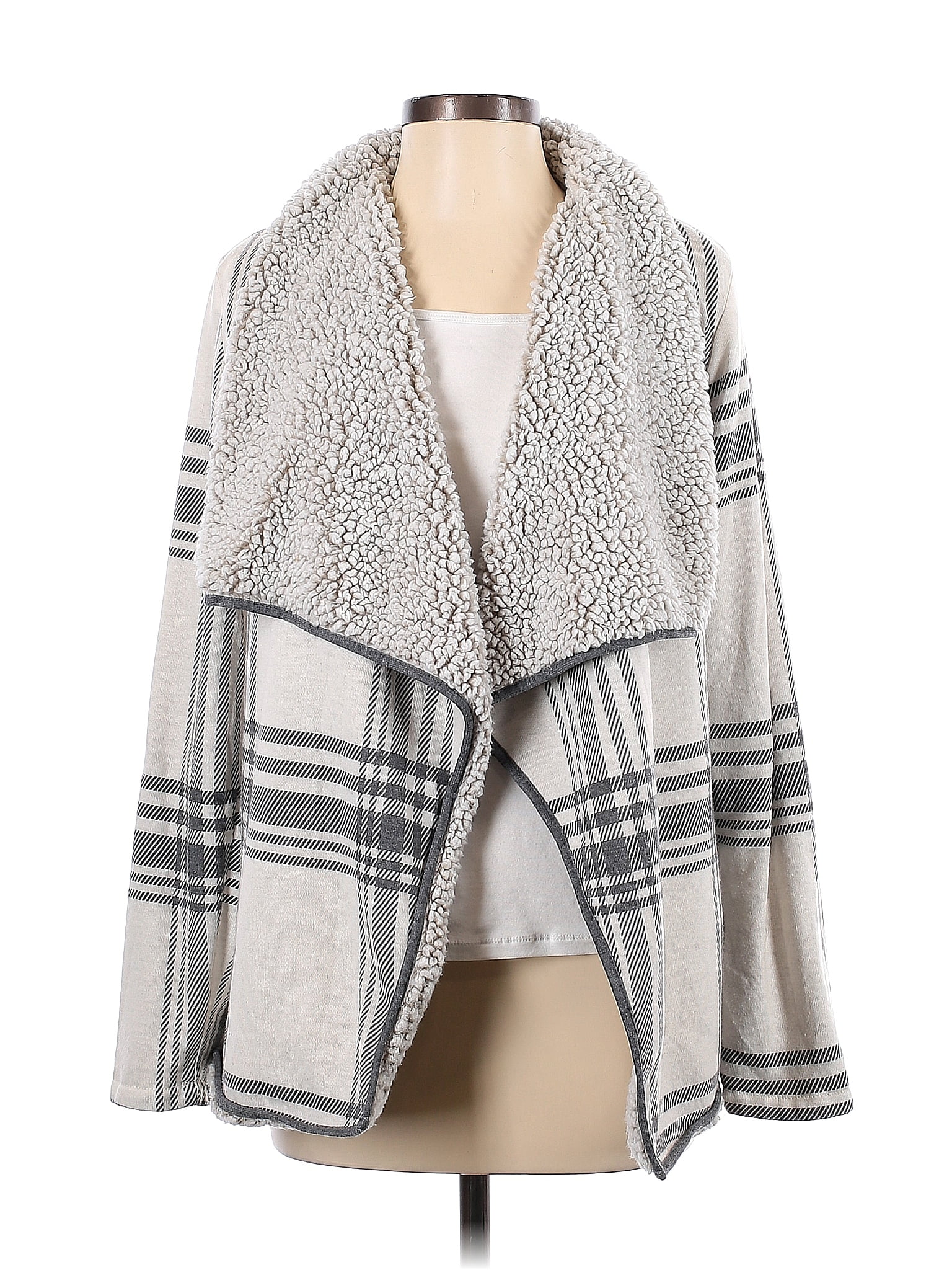 Harper Heritage Color Block Gray Cardigan Size S - 67% off | thredUP