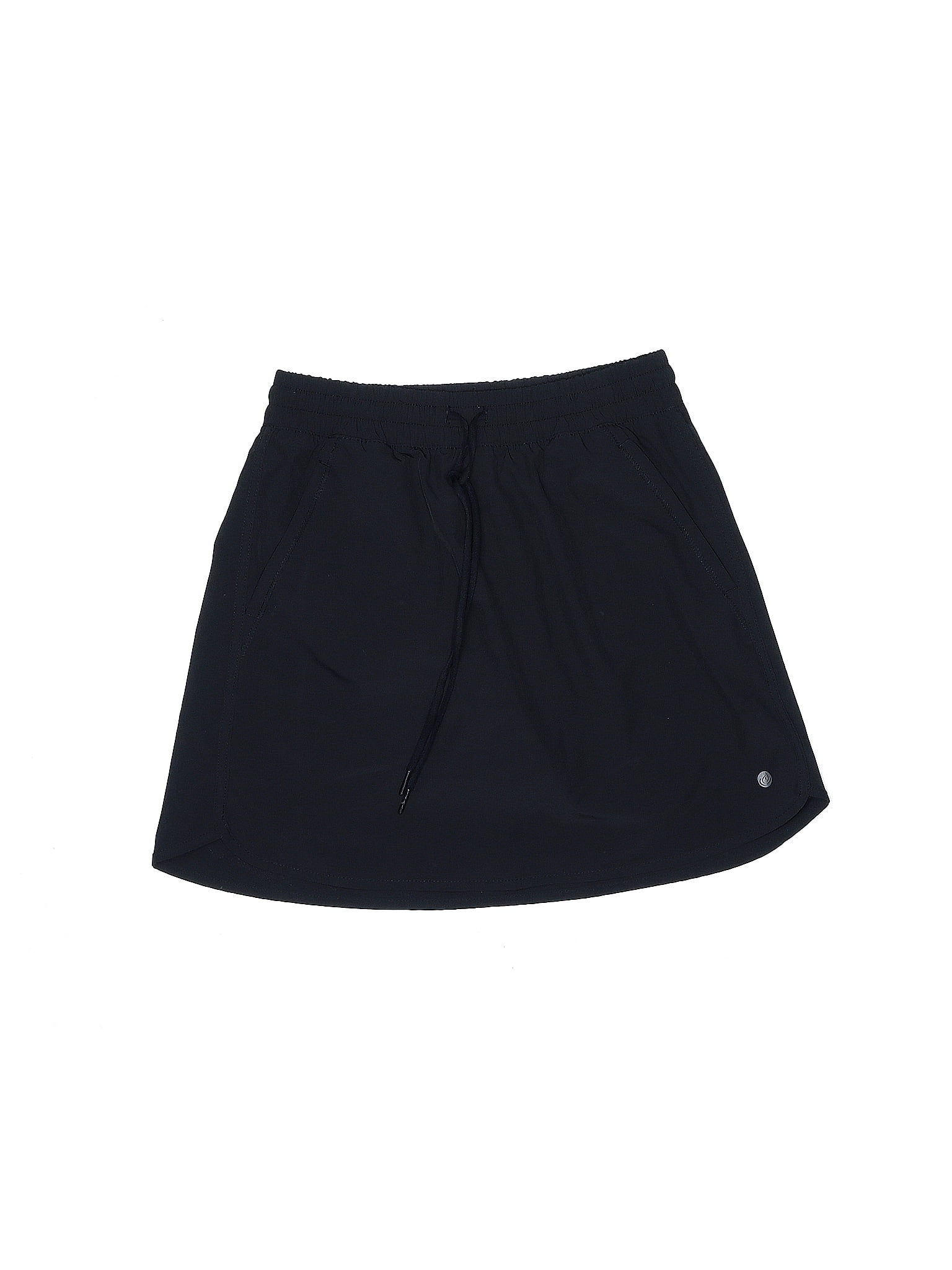 Apana Solid Black Active Skort Size S - 58% off | ThredUp