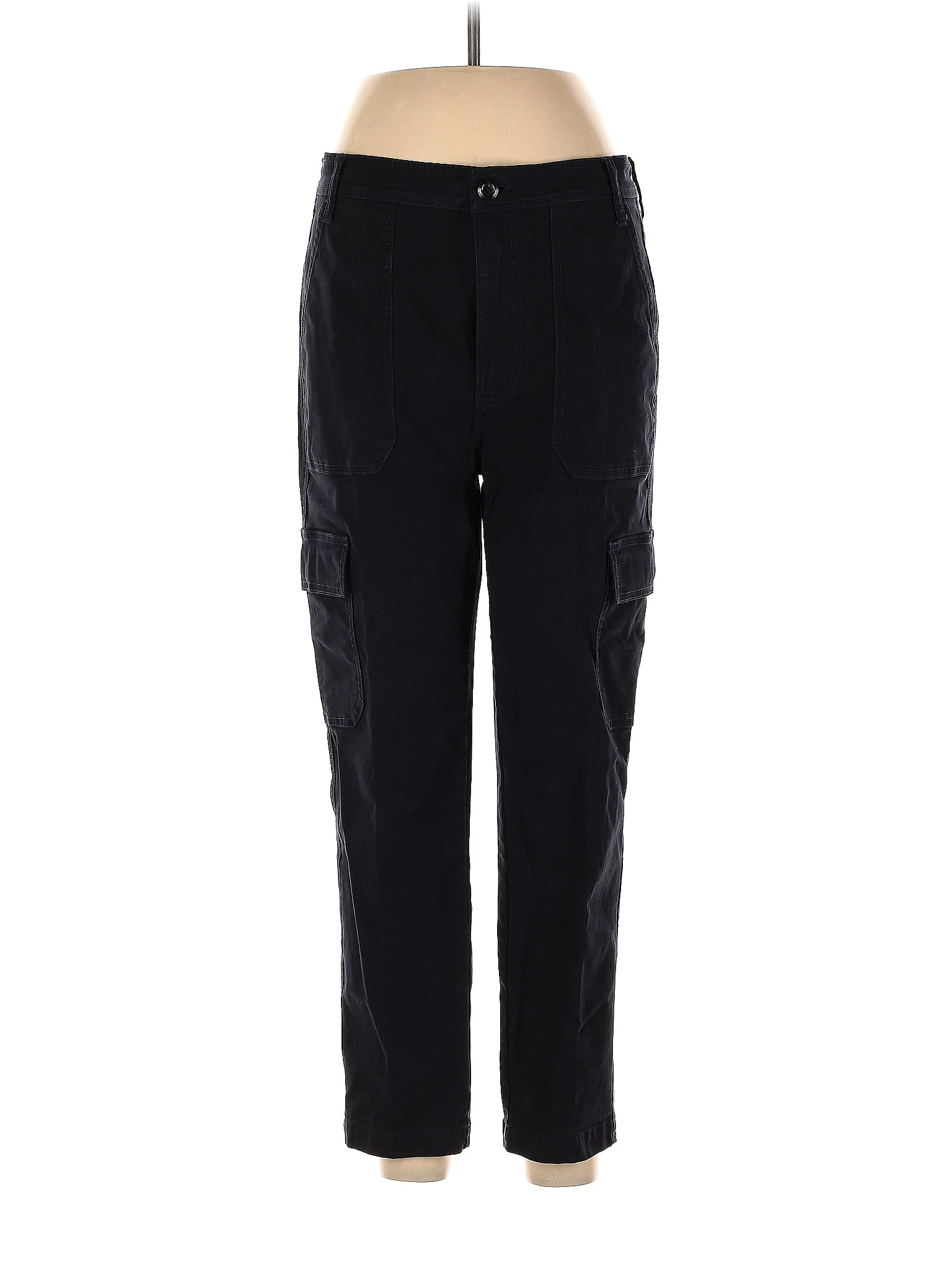J.Crew Solid Black Cargo Pants 29 Waist - 79% off | thredUP