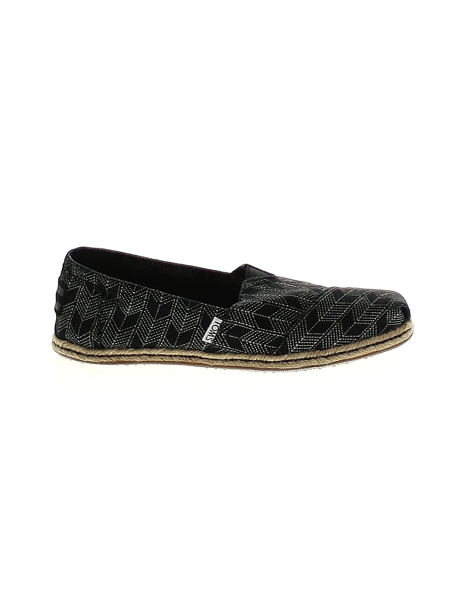 TOMS Black Flats Size 8 - 56% off | thredUP