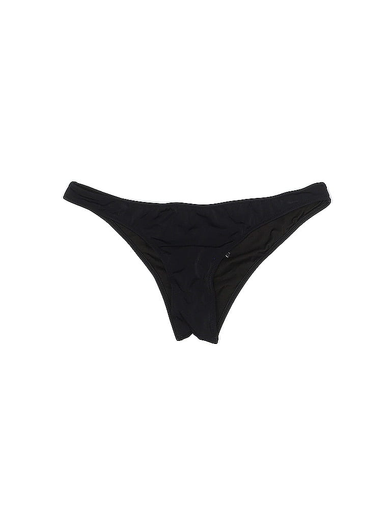 Victorias Secret Solid Black Swimsuit Bottoms Size M 53 Off Thredup