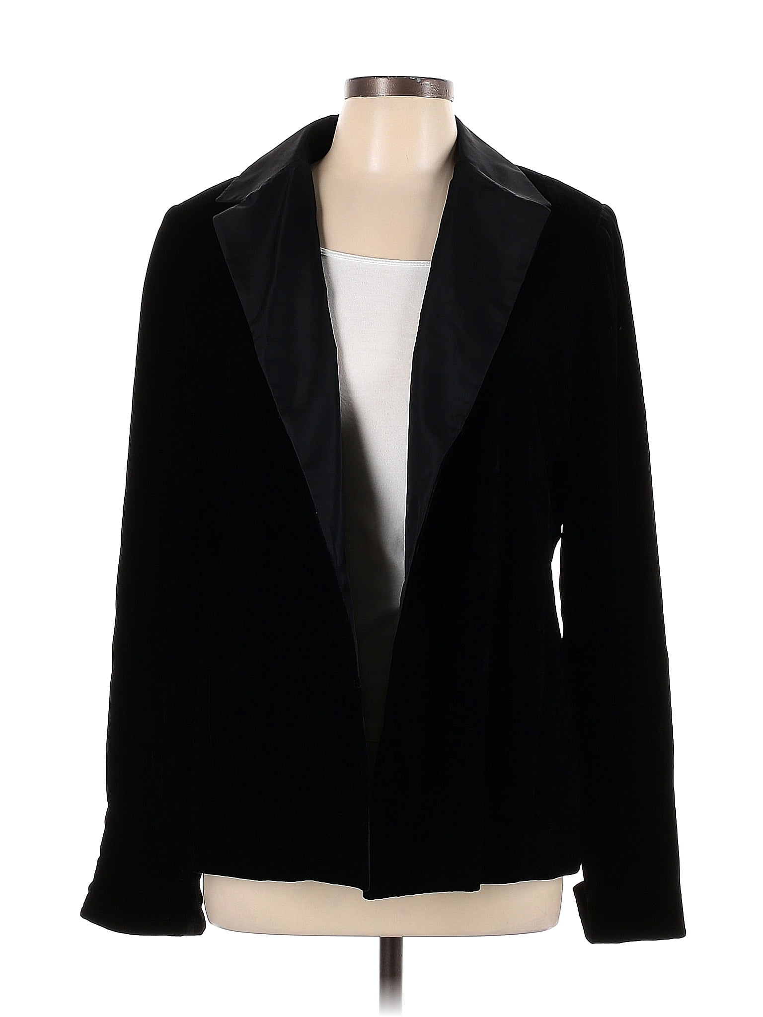 Sigrid Olsen Solid Black Jacket Size 12 - 77% off | thredUP