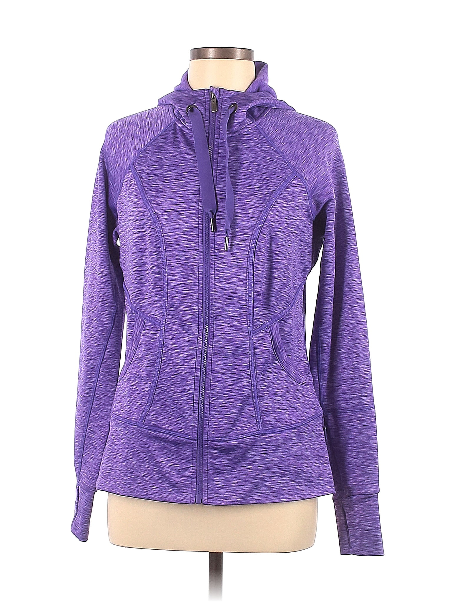 Athleta Purple Track Jacket Size M - 62% off | thredUP