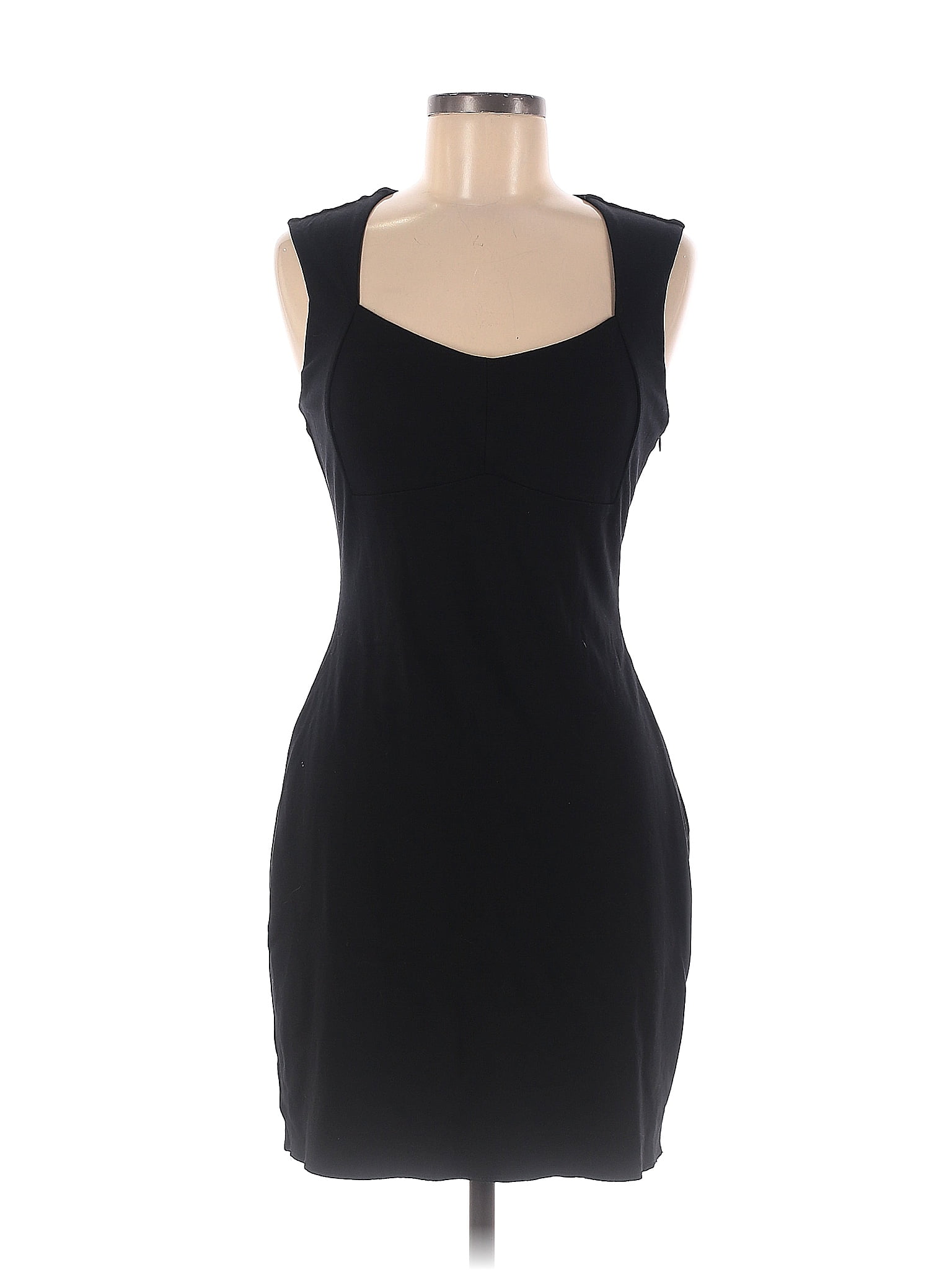 Express Solid Black Cocktail Dress Size 6 67 Off Thredup