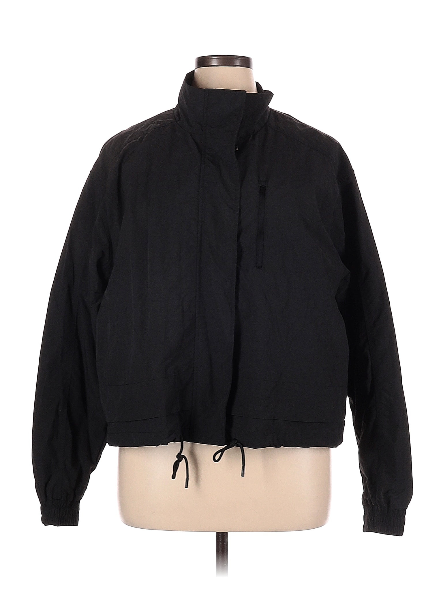 The Limited 100% Nylon Solid Black Jacket Size XL - 71% off | thredUP