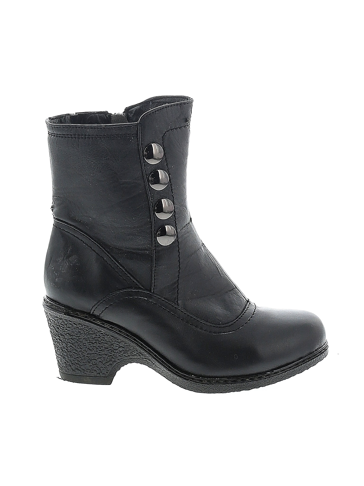 Assorted Brands Solid Black Boots Size 36 (EU) - 56% off | thredUP