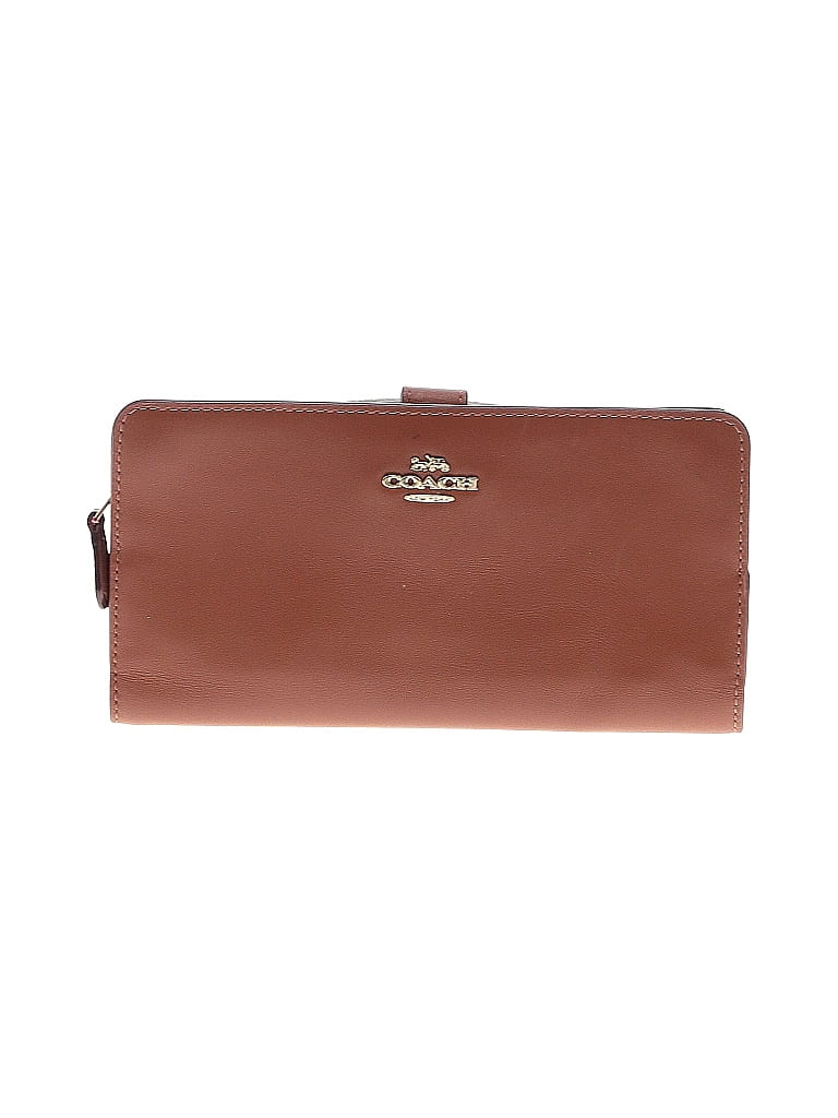 Brown Leather Coach Wallet
