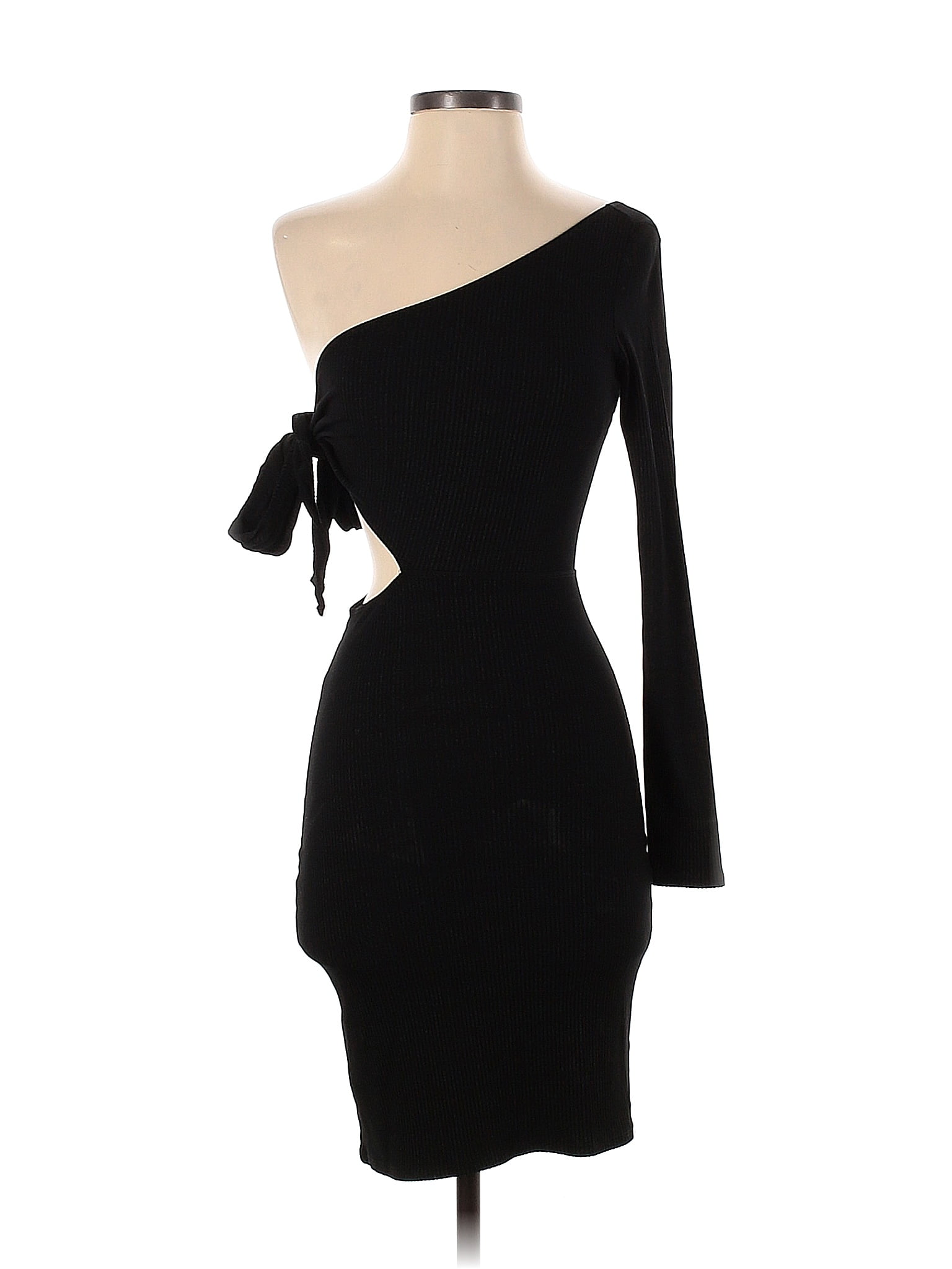 Flynn Skye Solid Black Black Bliss Dress Size Sm (1) - 77% off | thredUP