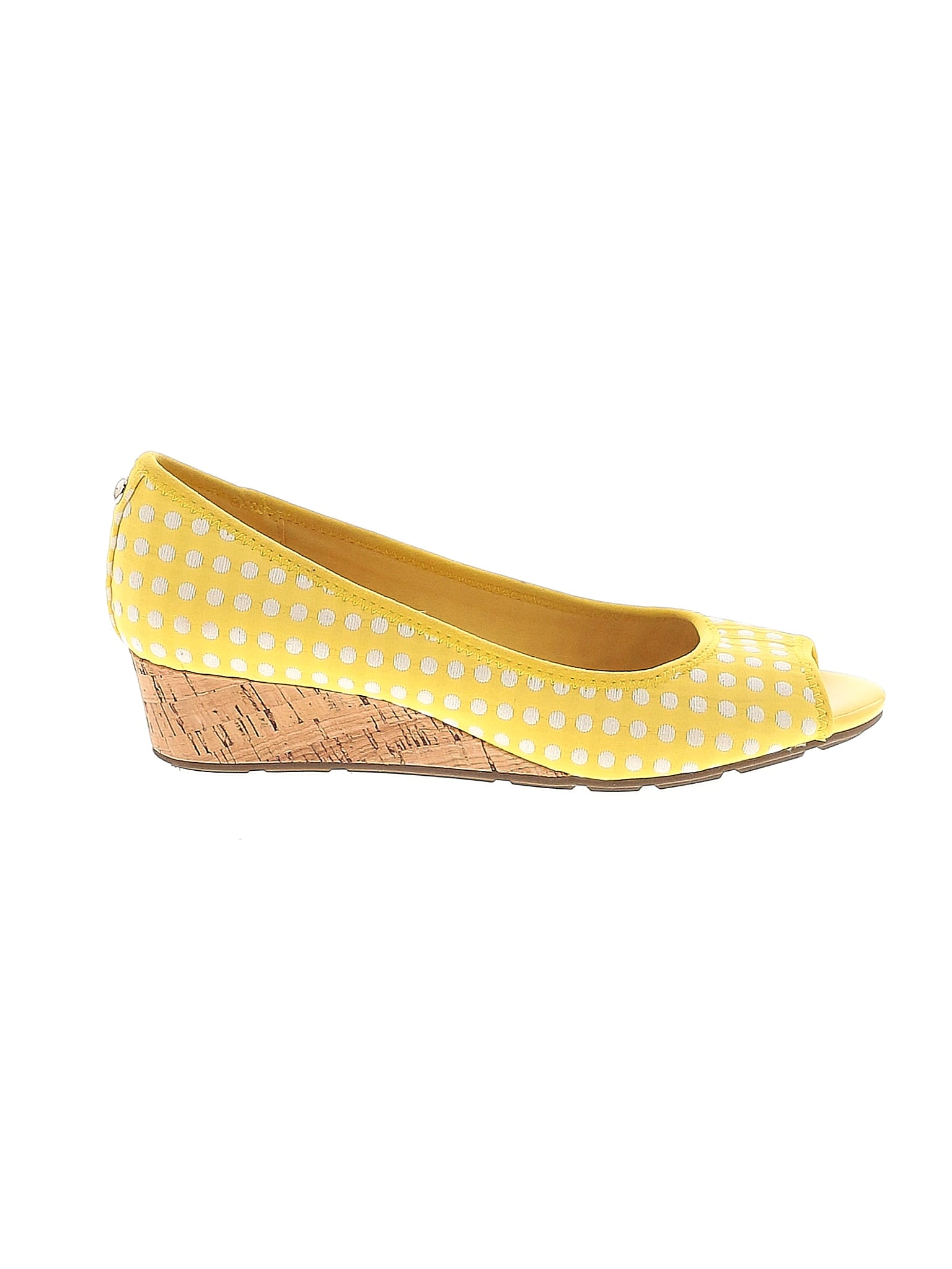 Anne Klein Sport Yellow Wedges Size 7 - 63% off | ThredUp