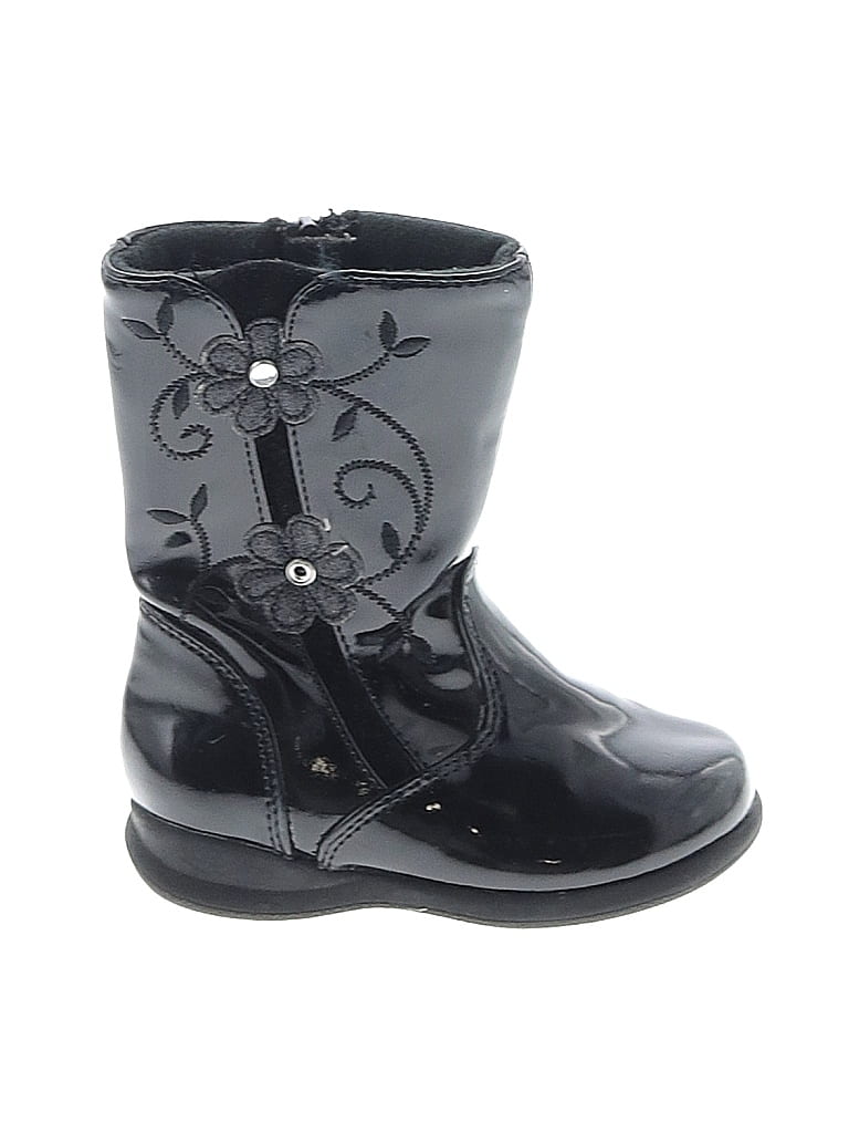 Rachel Shoes Black Boots Size 5 - 60% off | thredUP