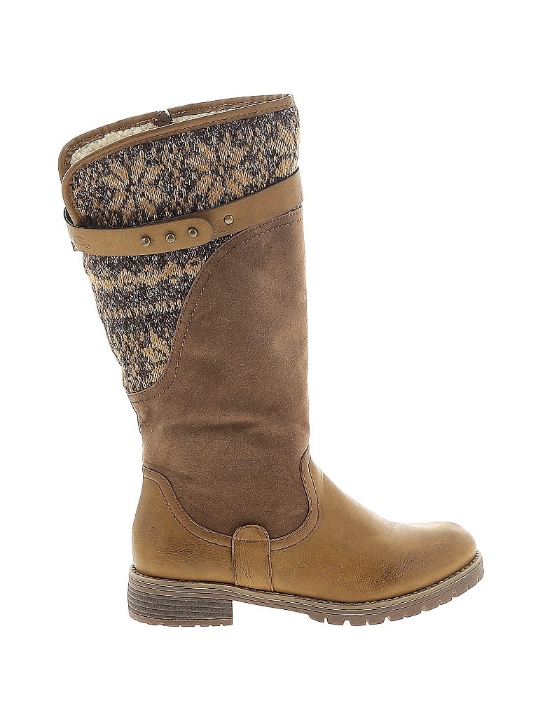 Muk Luks Brown Tan Boots Size 9 - 48% off | thredUP