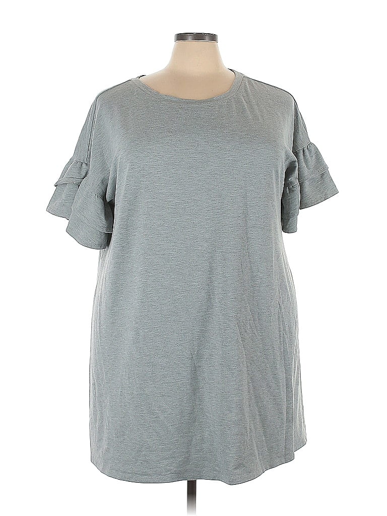 Lane Bryant Gray Casual Dress Size 22 24 Plus Plus 67 Off Thredup