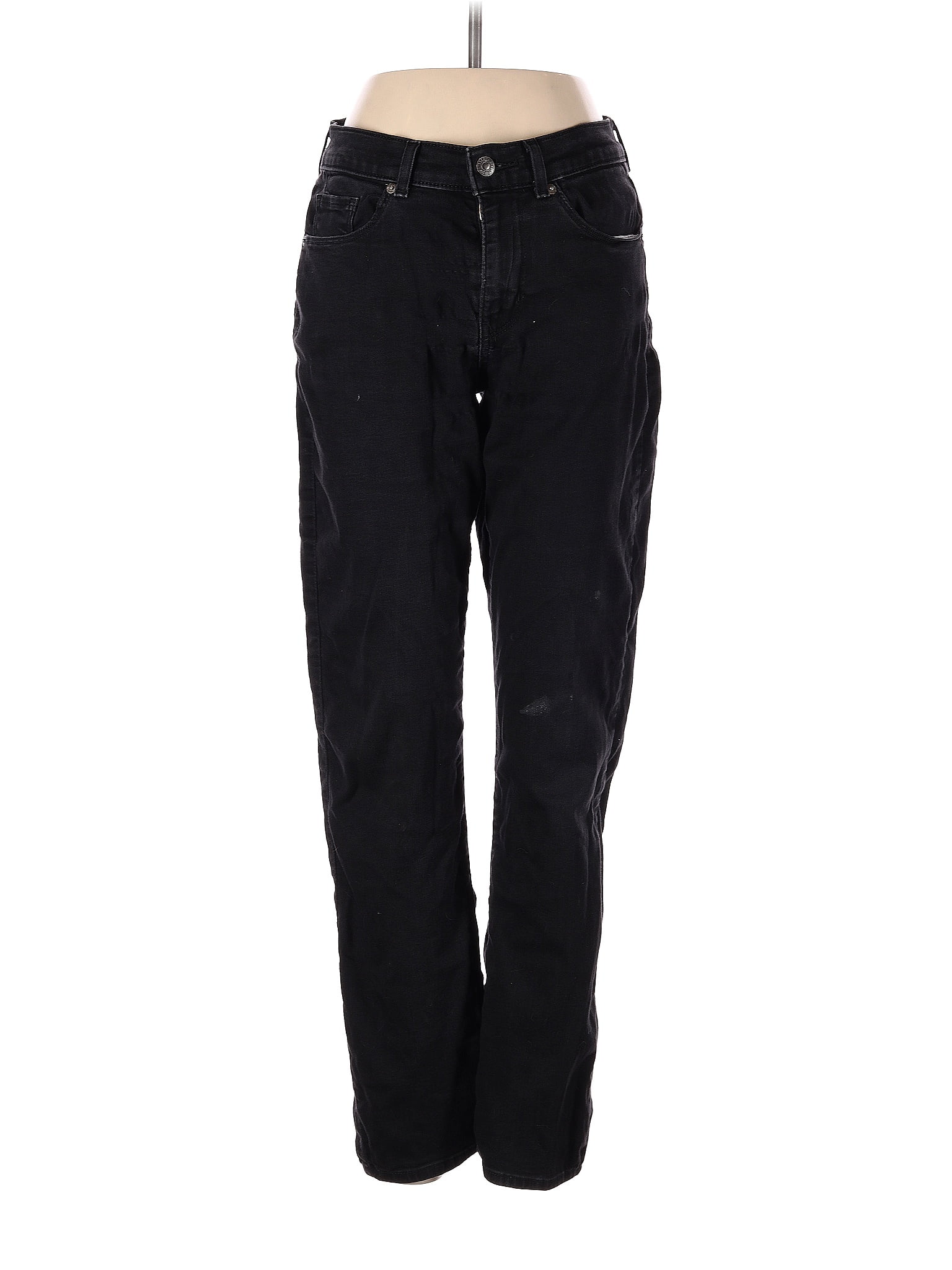 Levi's Solid Black Jeans Size 4 - 65% off | thredUP