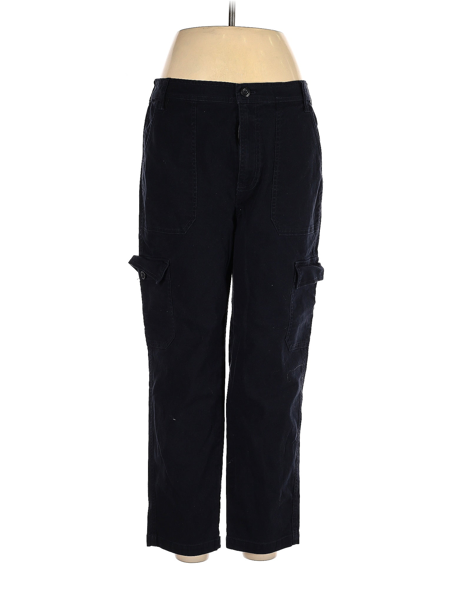 J.Crew Solid Black Cargo Pants 29 Waist - 78% off | thredUP