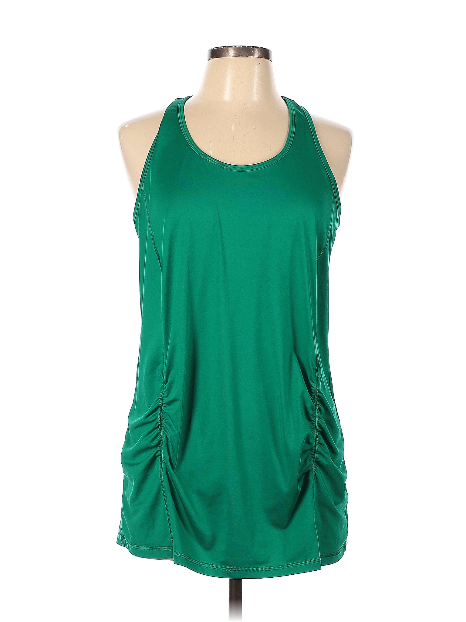 C9 By Champion Solid Green Active Tank Size L - 33% off | thredUP