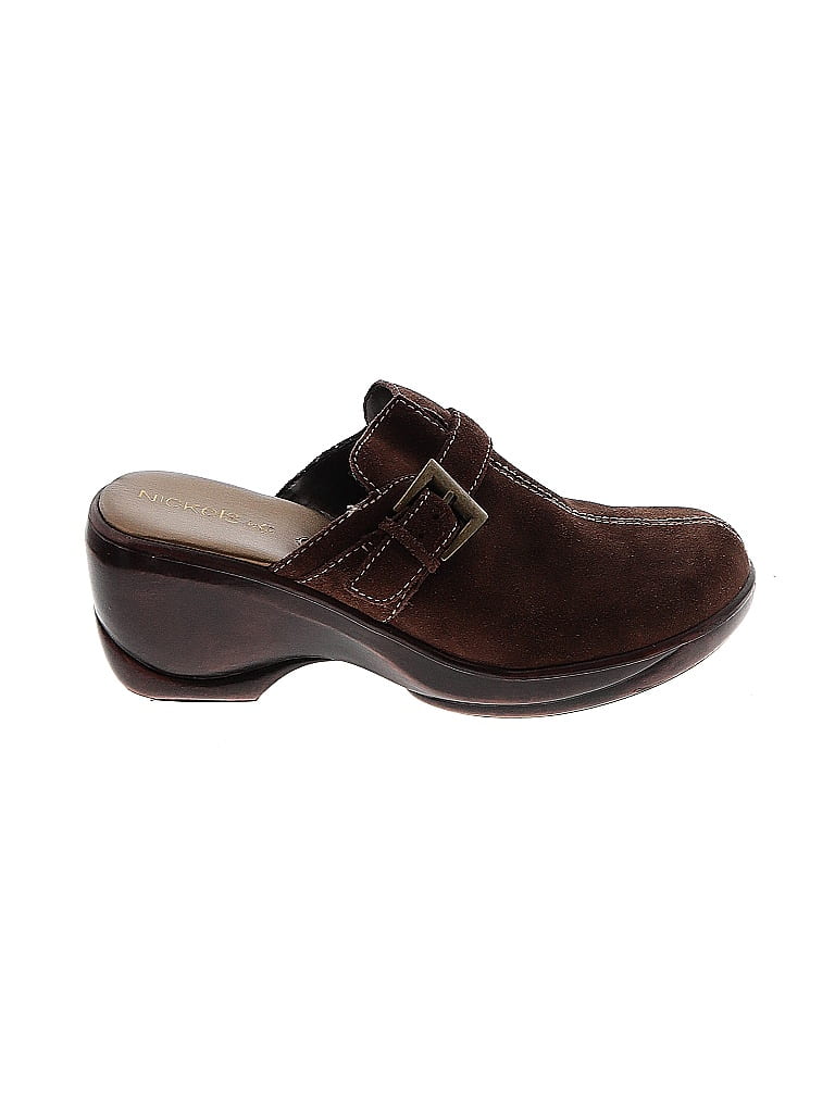 Nickels Solid Brown Mule/Clog Size 6 1/2 - 44% off | thredUP