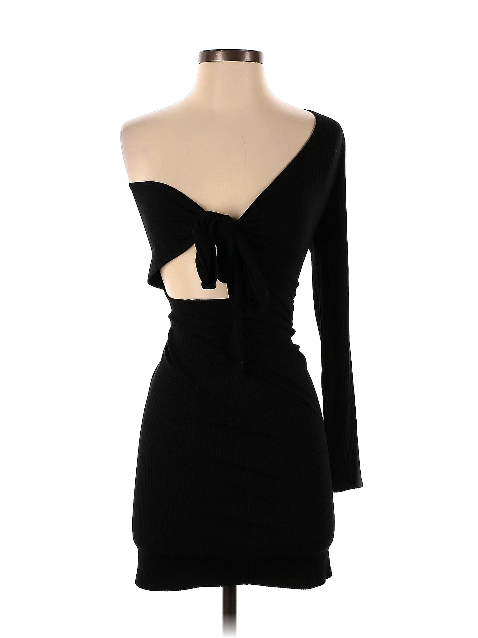 Flynn Skye Solid Black Black Bliss Dress Size Sm (1) - 75% off | thredUP