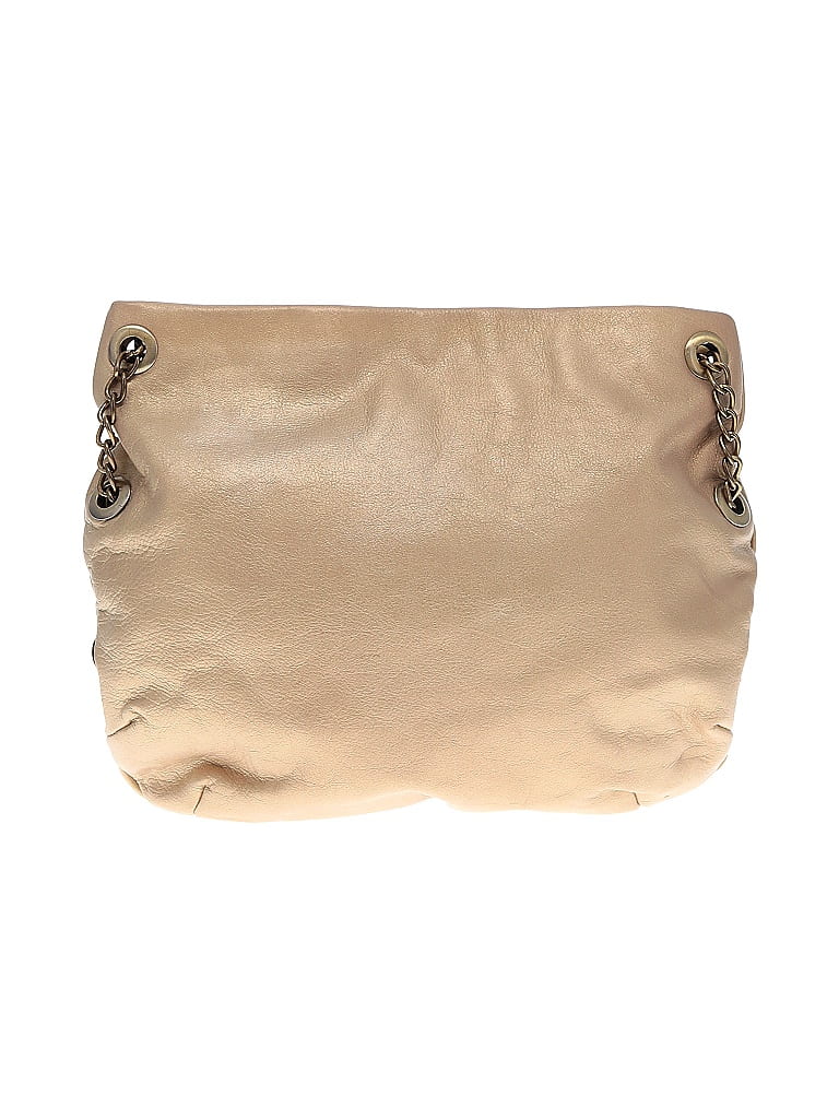 Michael Rome Designs 100% Leather Solid Tan Leather Satchel One Size ...