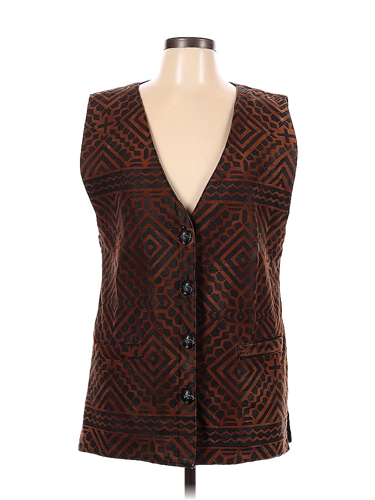 ASHRO 100% Leather Brown Leather Jacket Size L - 59% off | thredUP