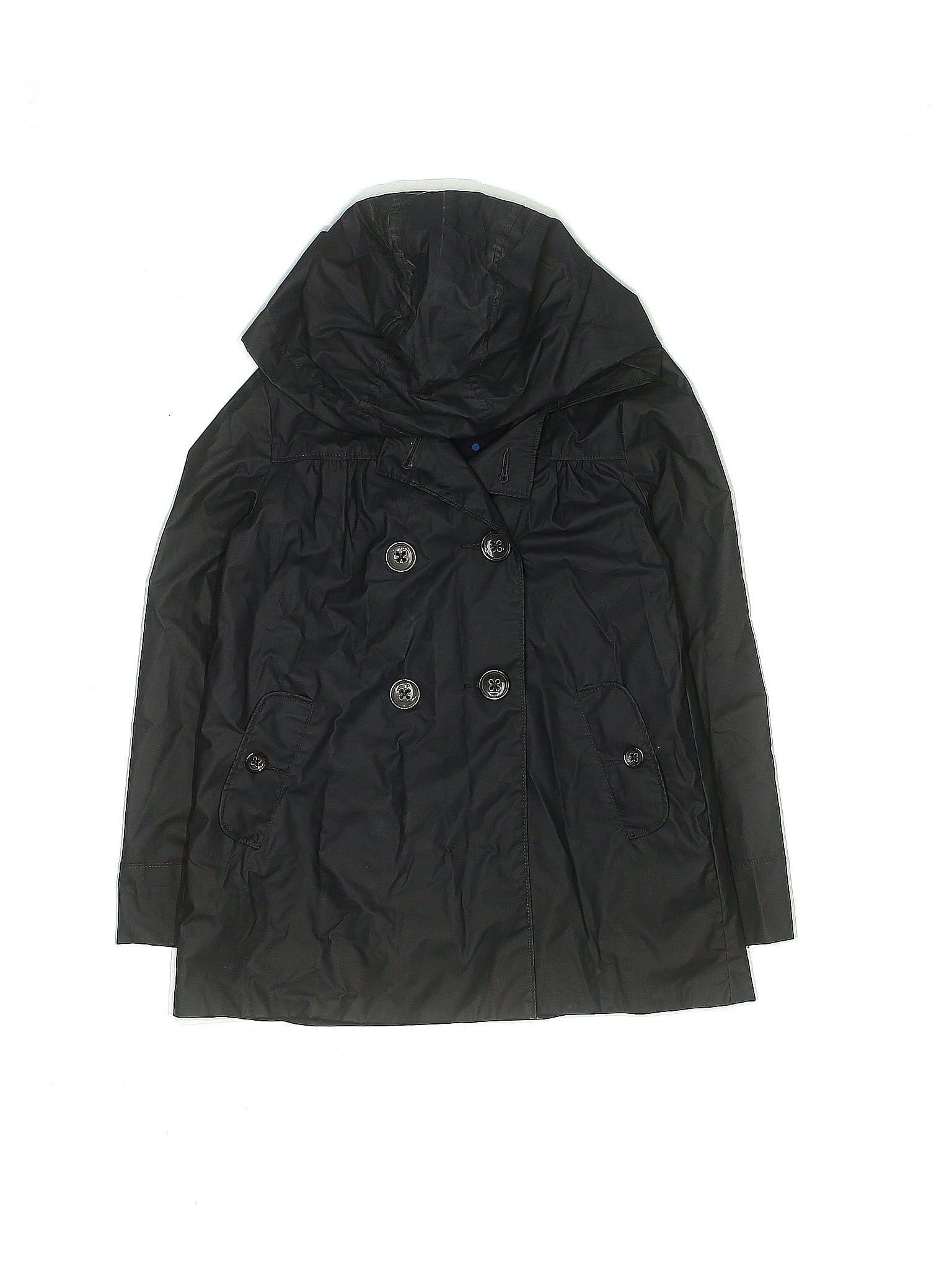 Gap Kids Solid Black Raincoat Size 8 - 57% off | thredUP