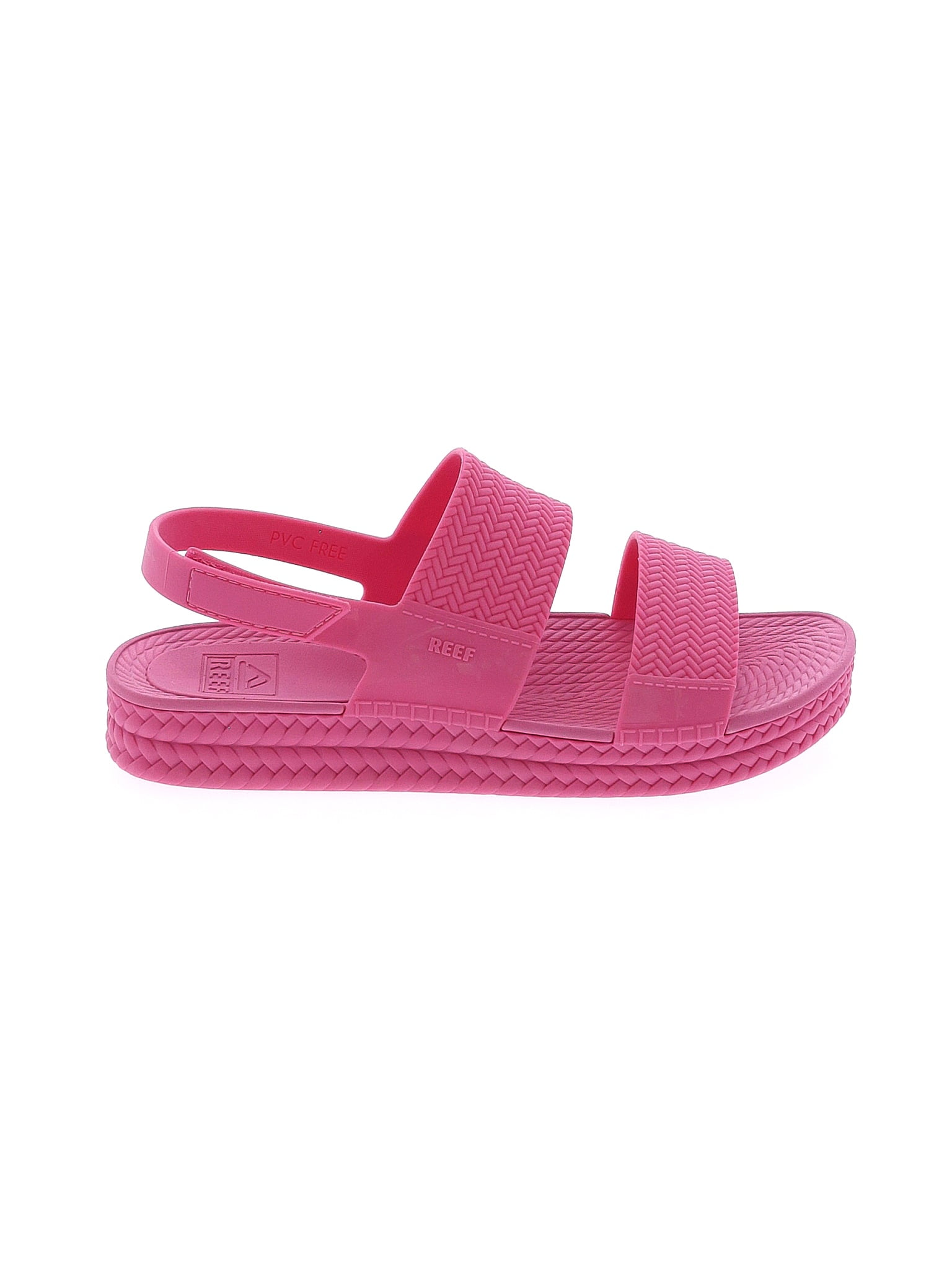 Reef Solid Pink Sandals Size 8 - 52% off | thredUP