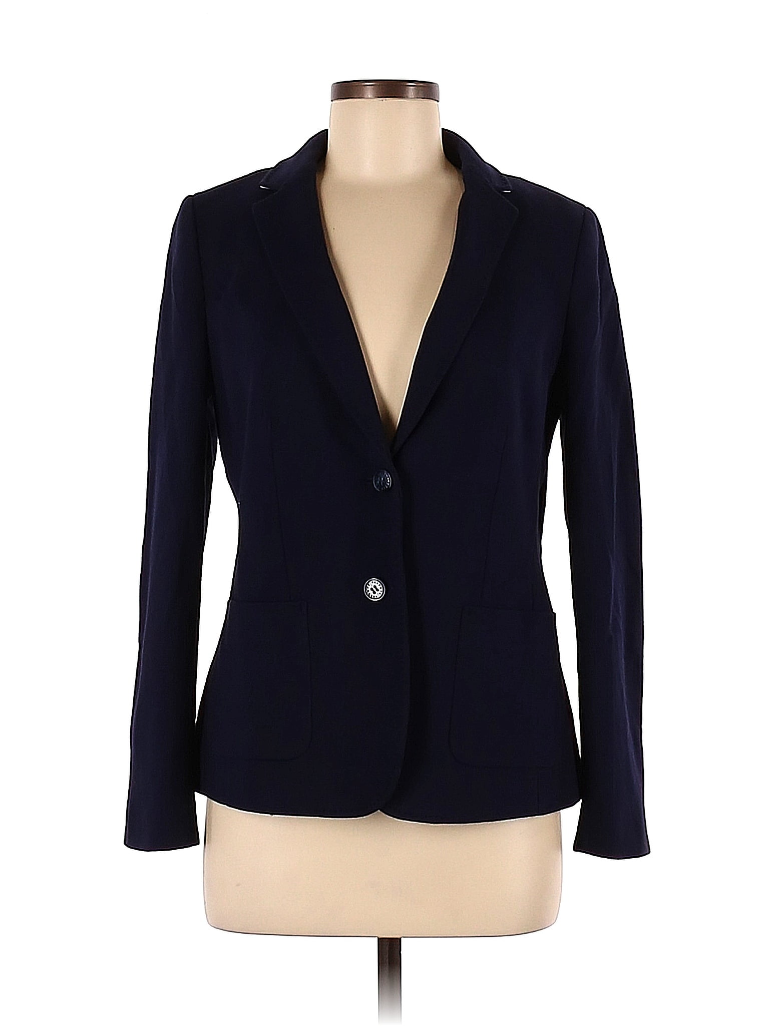 Talbots Solid Navy Blue Blazer Size 8 - 76% off | thredUP