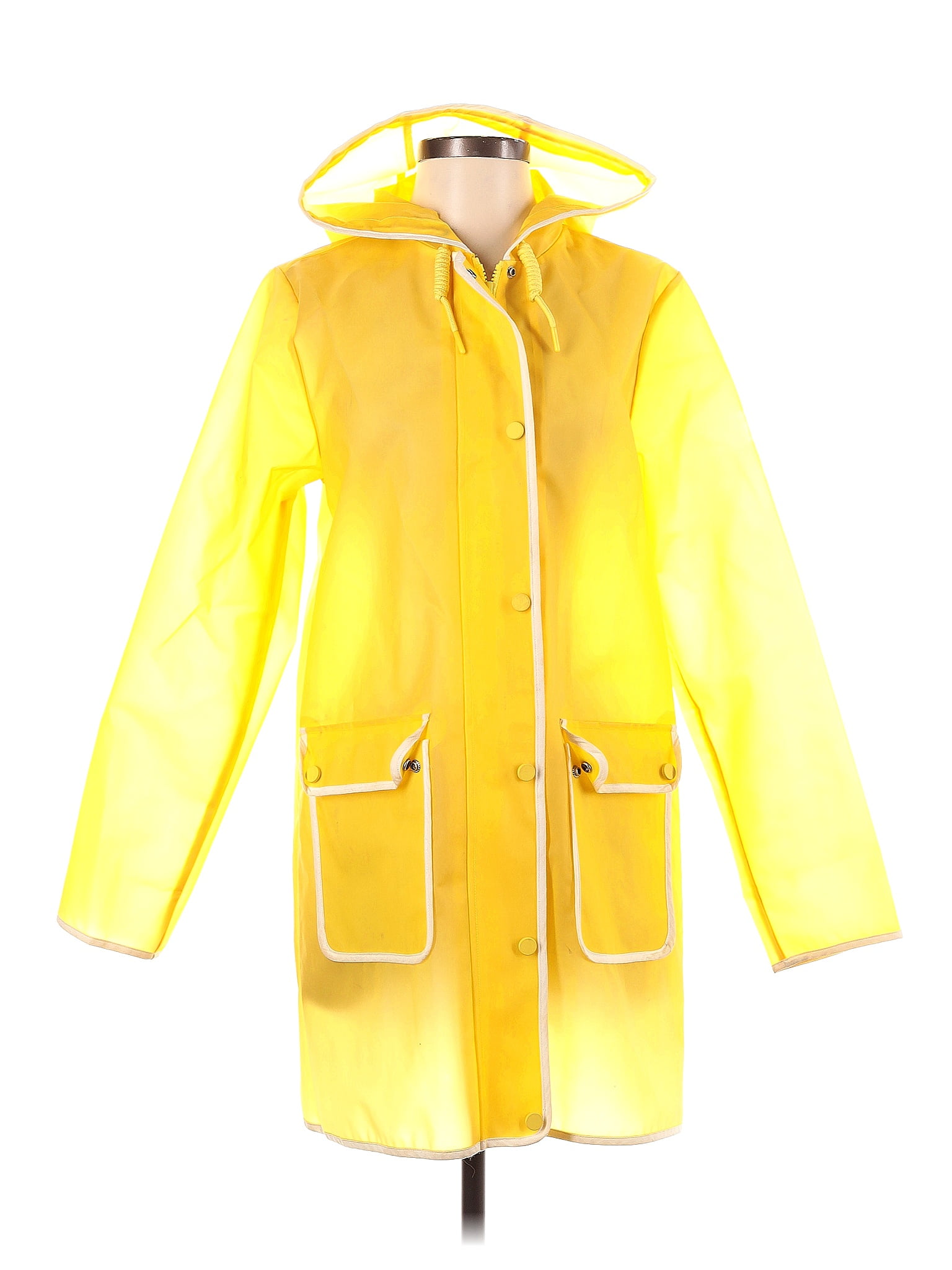 Hunter for Target 100% Polyurethane Solid Yellow Raincoat Size S - 55% ...