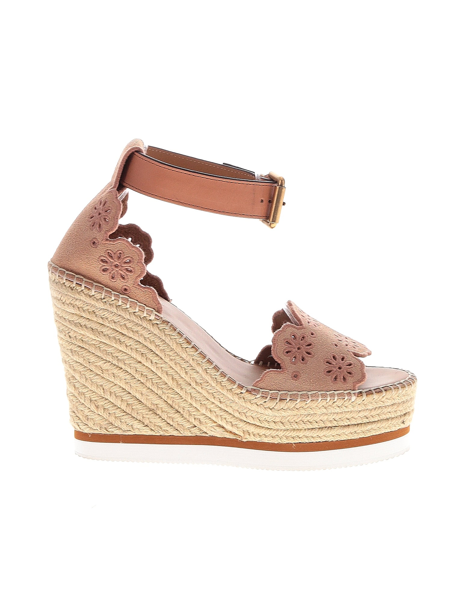 See By Chloé Solid Brown Tan Wedges Size 40 (EU) - 86% off | thredUP
