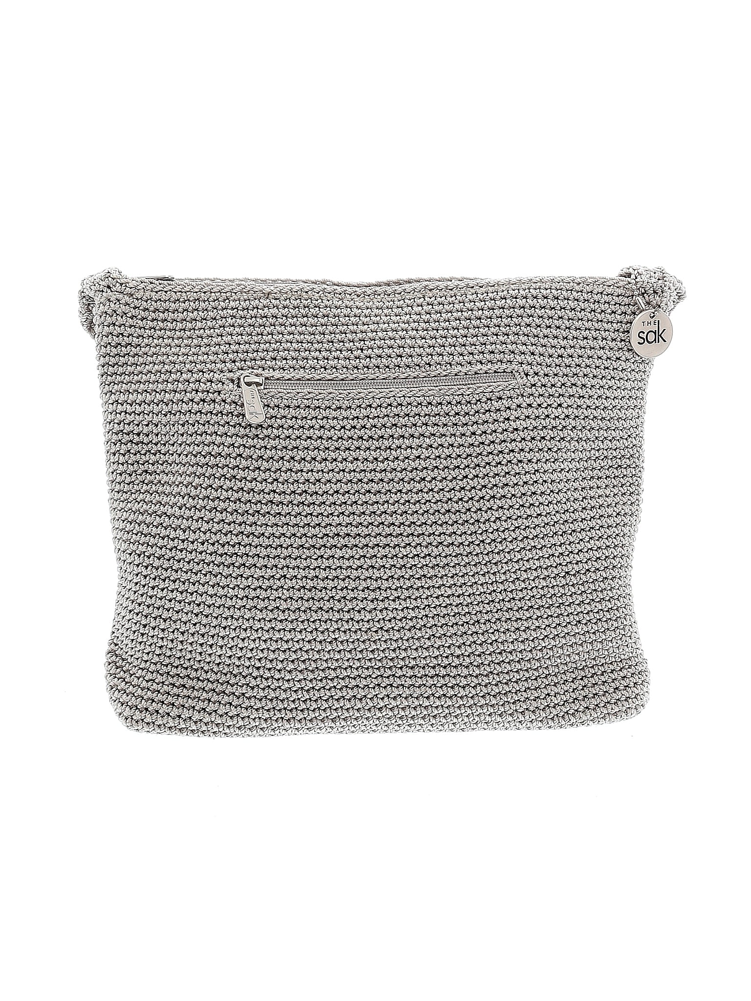 The Sak Solid Metallic Gray Shoulder Bag One Size - 69% off | thredUP