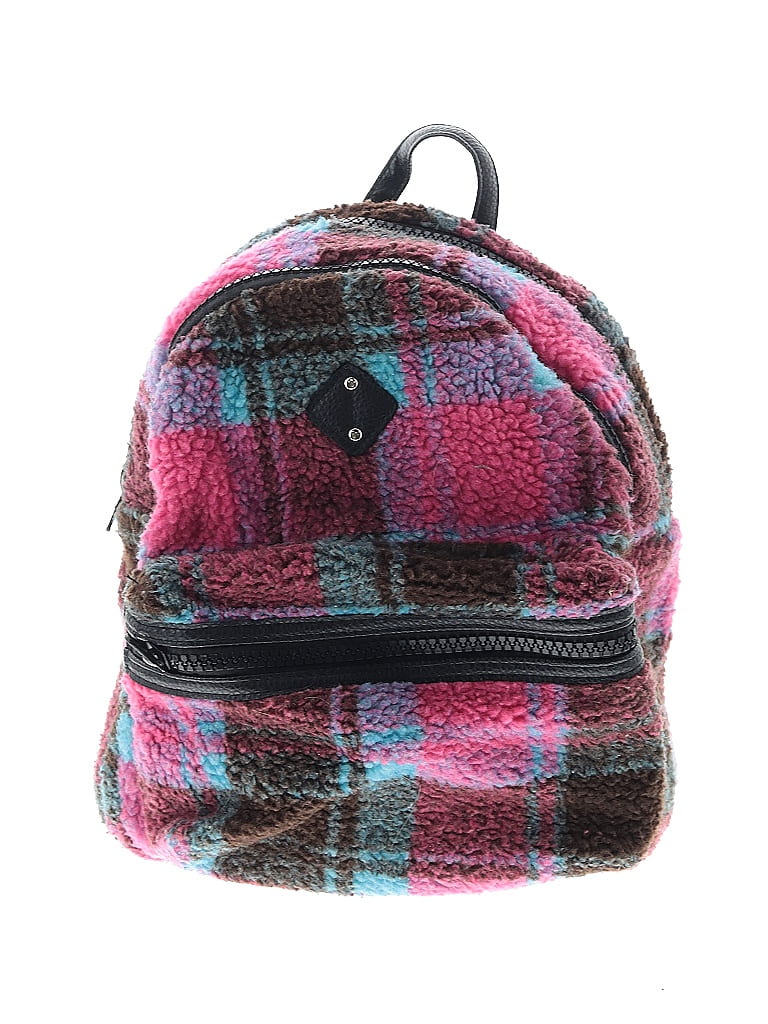 Claire's Plaid Multi Color Purple Backpack One Size - 24% off | thredUP