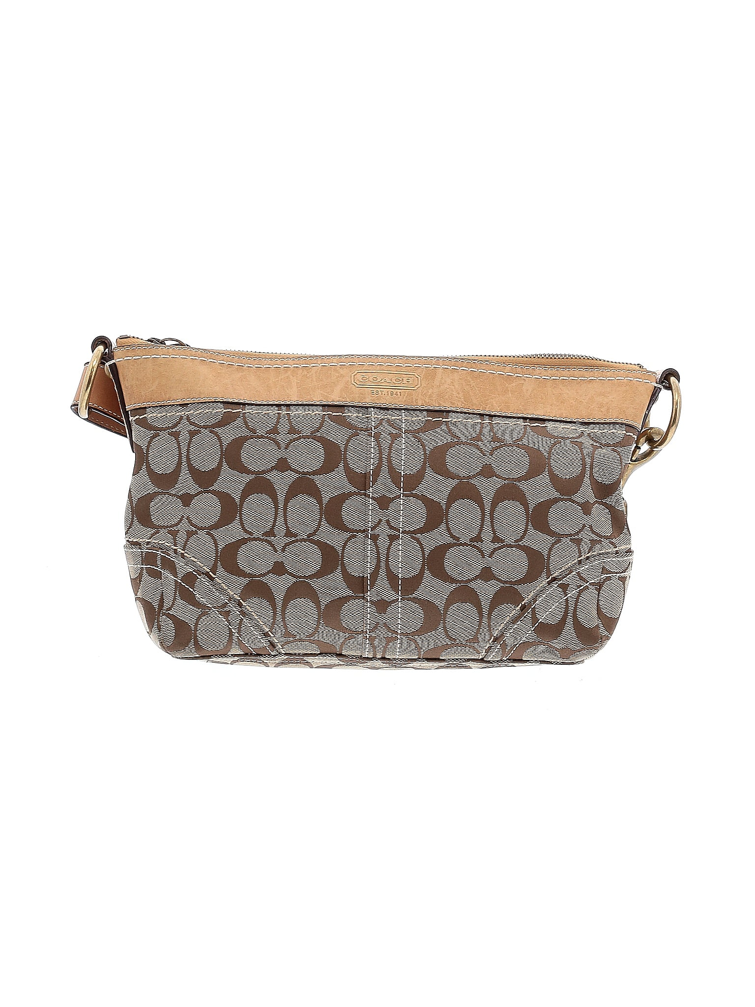 Coach Color Block Gray Shoulder Bag One Size - 83% off | thredUP