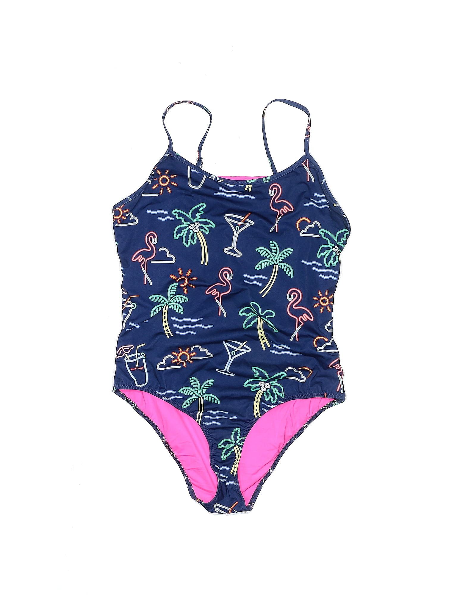 Chubbies Blue One Piece Swimsuit Size XL - 60% off | thredUP