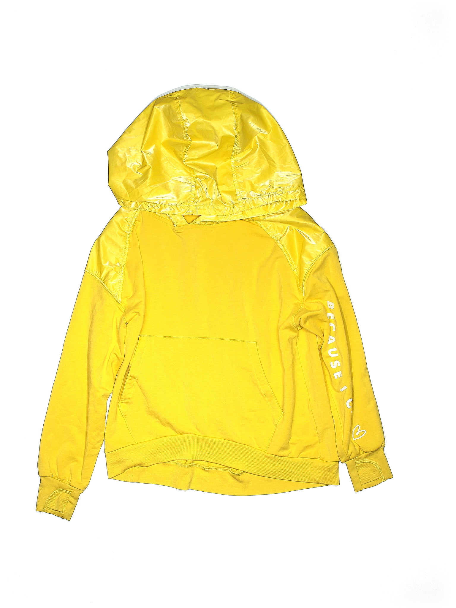 Athleta Girl x Simone Biles Solid Yellow Pullover Hoodie Size 8 - 10 ...