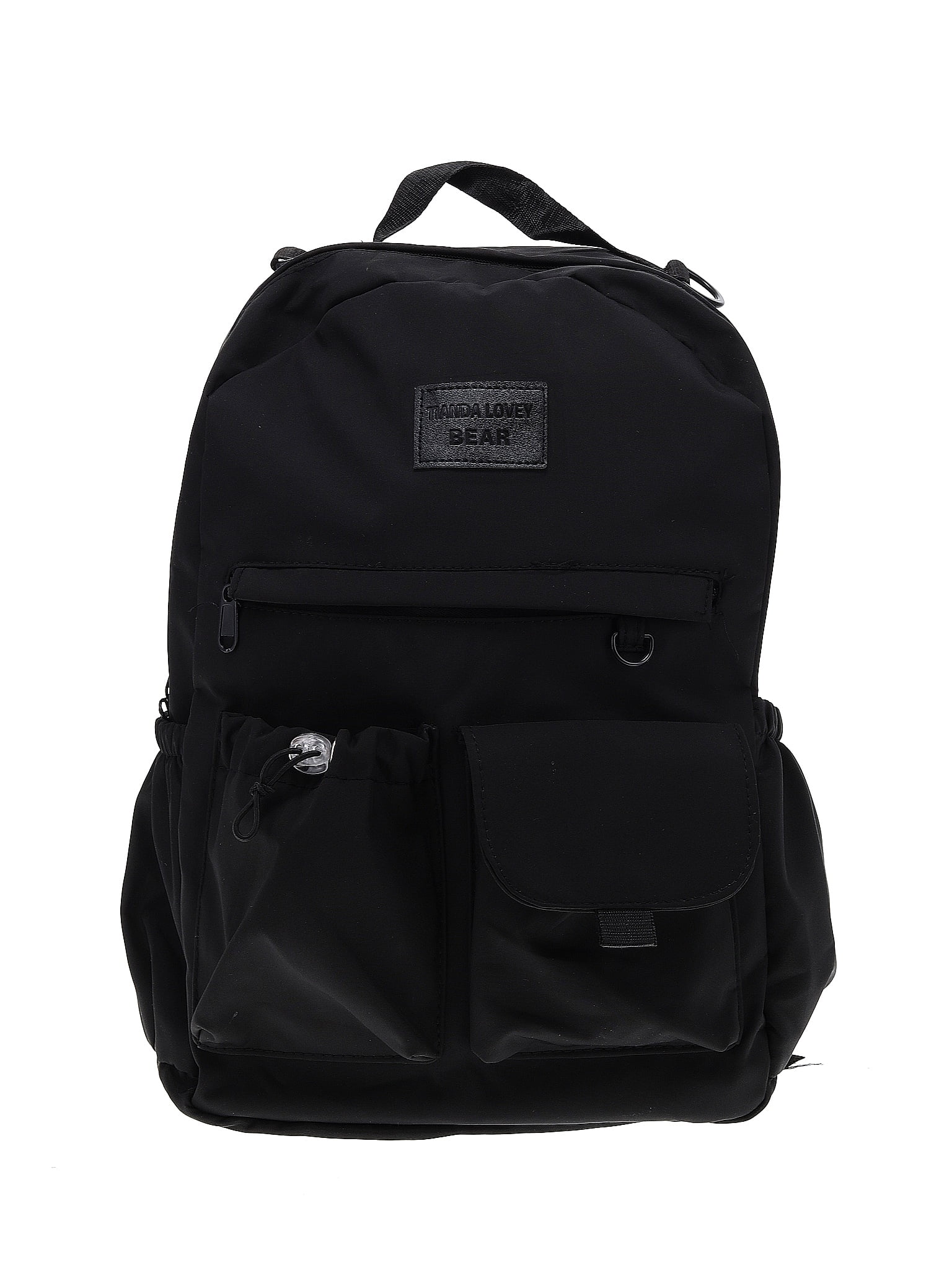 Assorted Brands Solid Black Backpack One Size - 45% off | thredUP