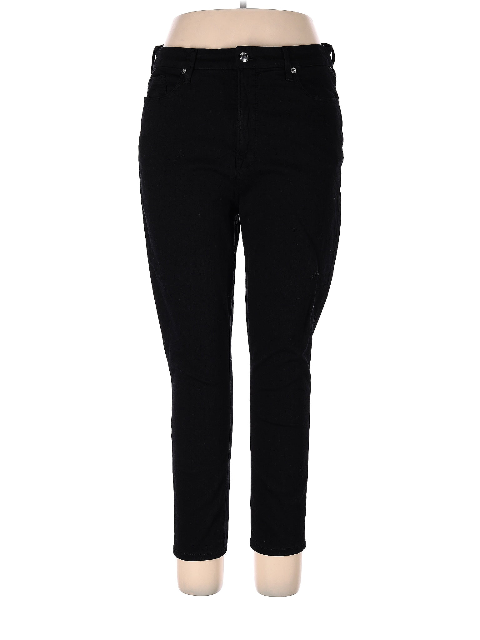 Good American Polka Dots Black Jeans Size 20 (Plus) - 71% off | thredUP