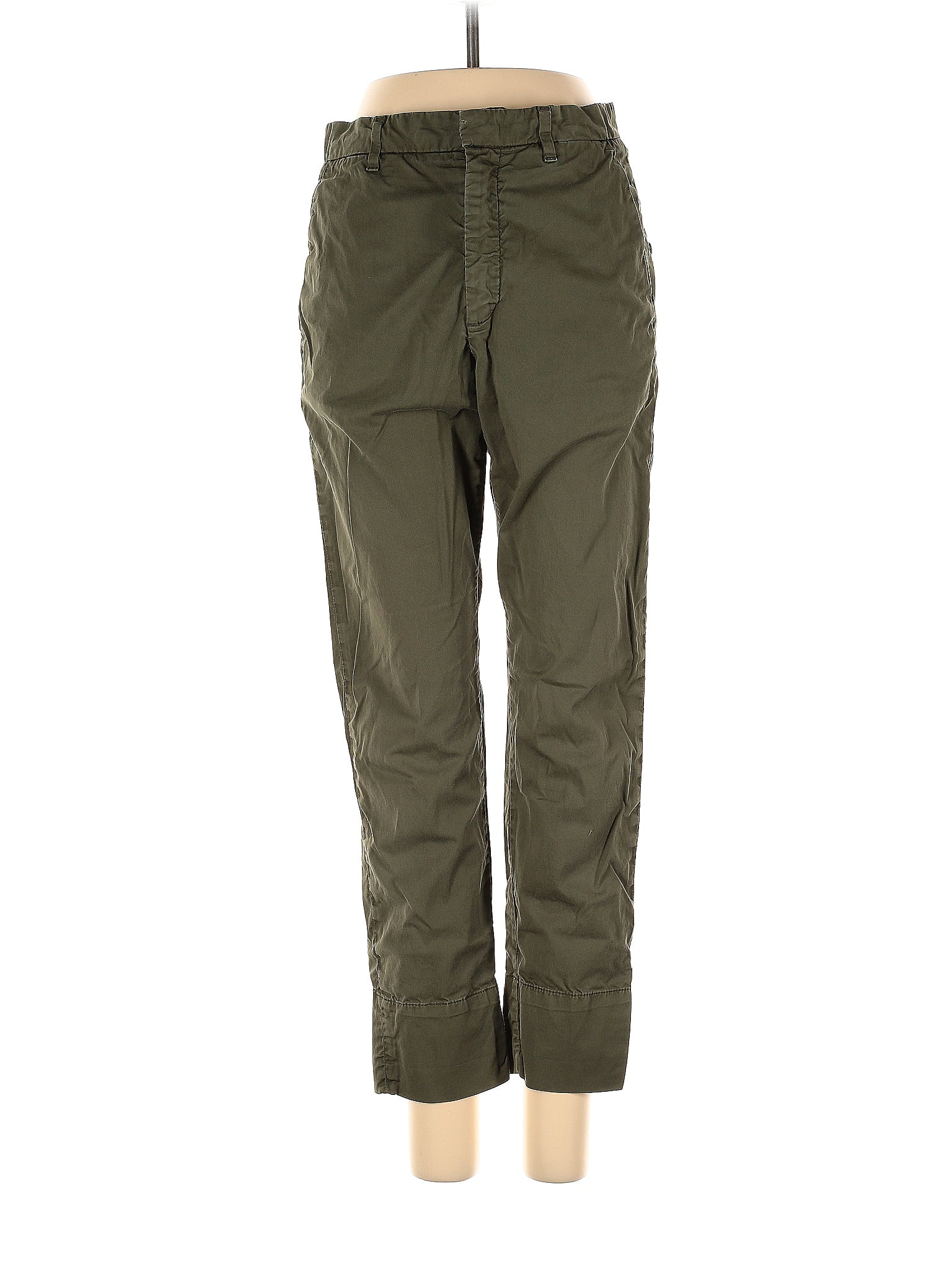 Assorted Brands Solid Green Casual Pants Size 34 (EU) - 70% off | ThredUp