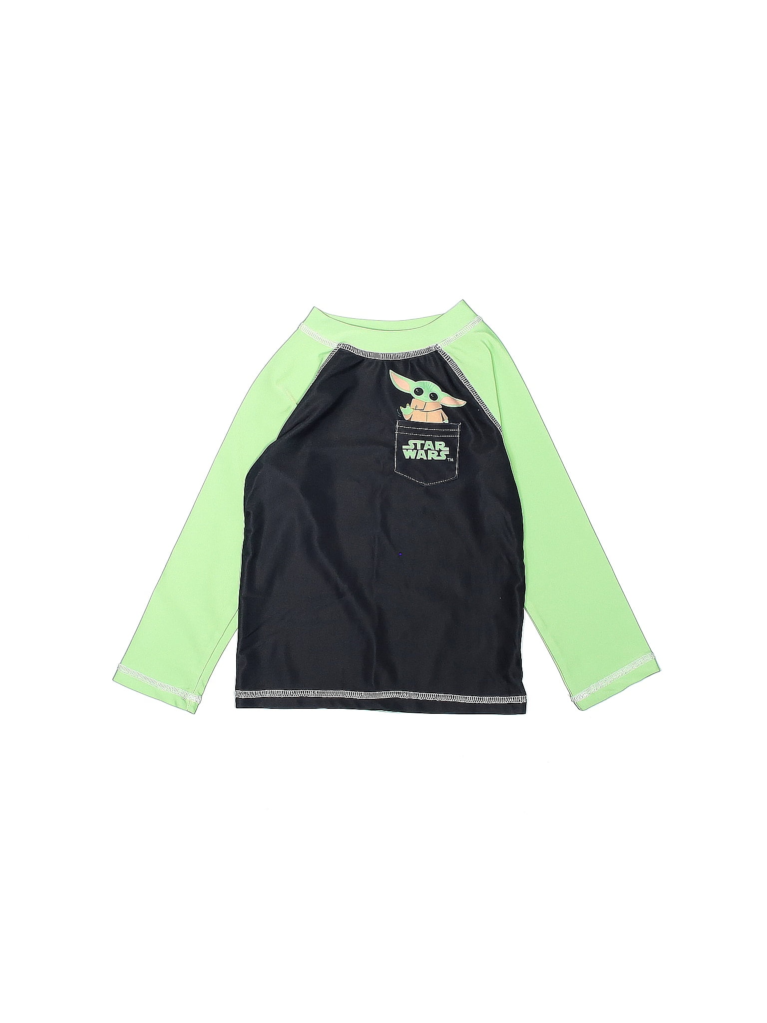 Star Wars Color Block Solid Green Rash Guard Size 3T - 7% off | thredUP