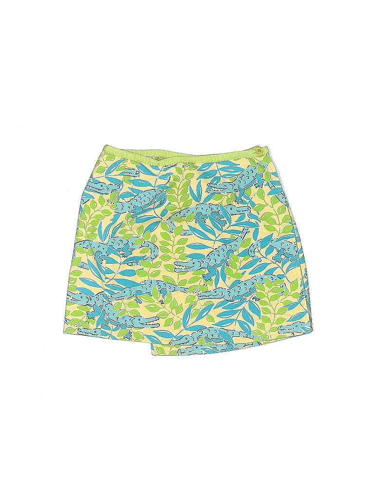 Lilly Pulitzer 100 Cotton Green Skirt Size 6 55 Off Thredup