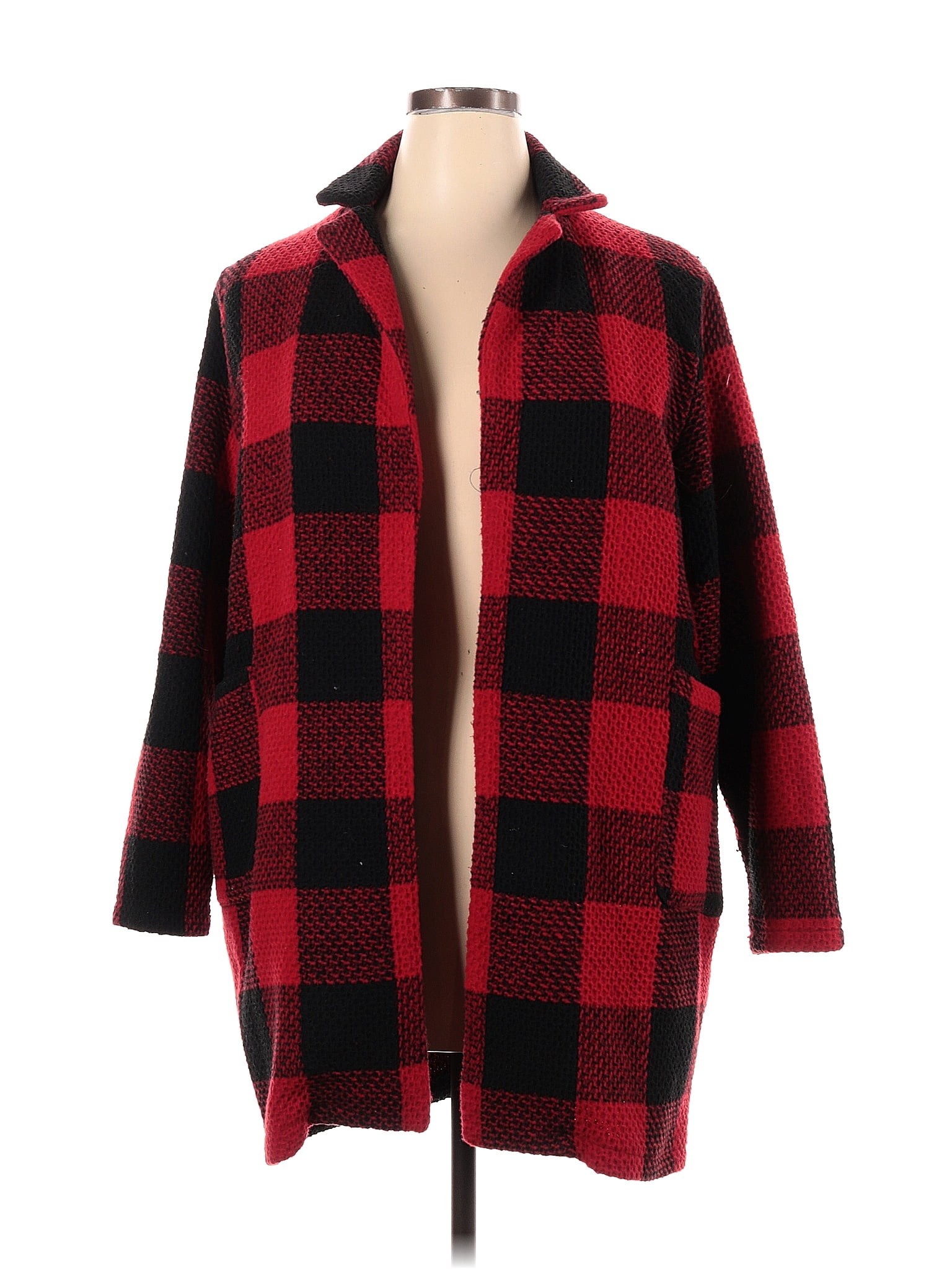 Shein Red Jacket Size 1X (Plus) - 40% off | thredUP