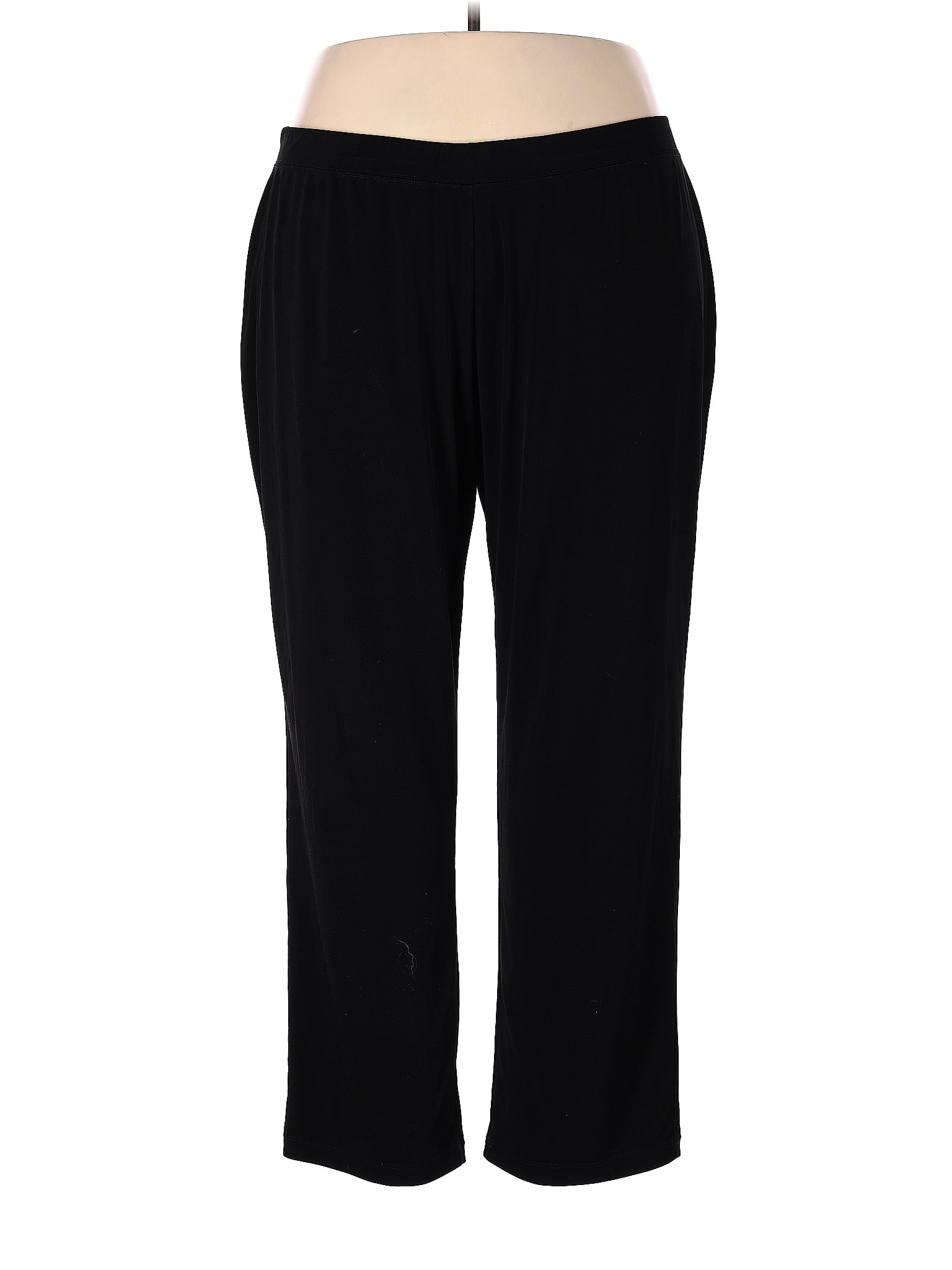 Susan Graver Black Casual Pants Size 2X (Plus) - 67% off | thredUP